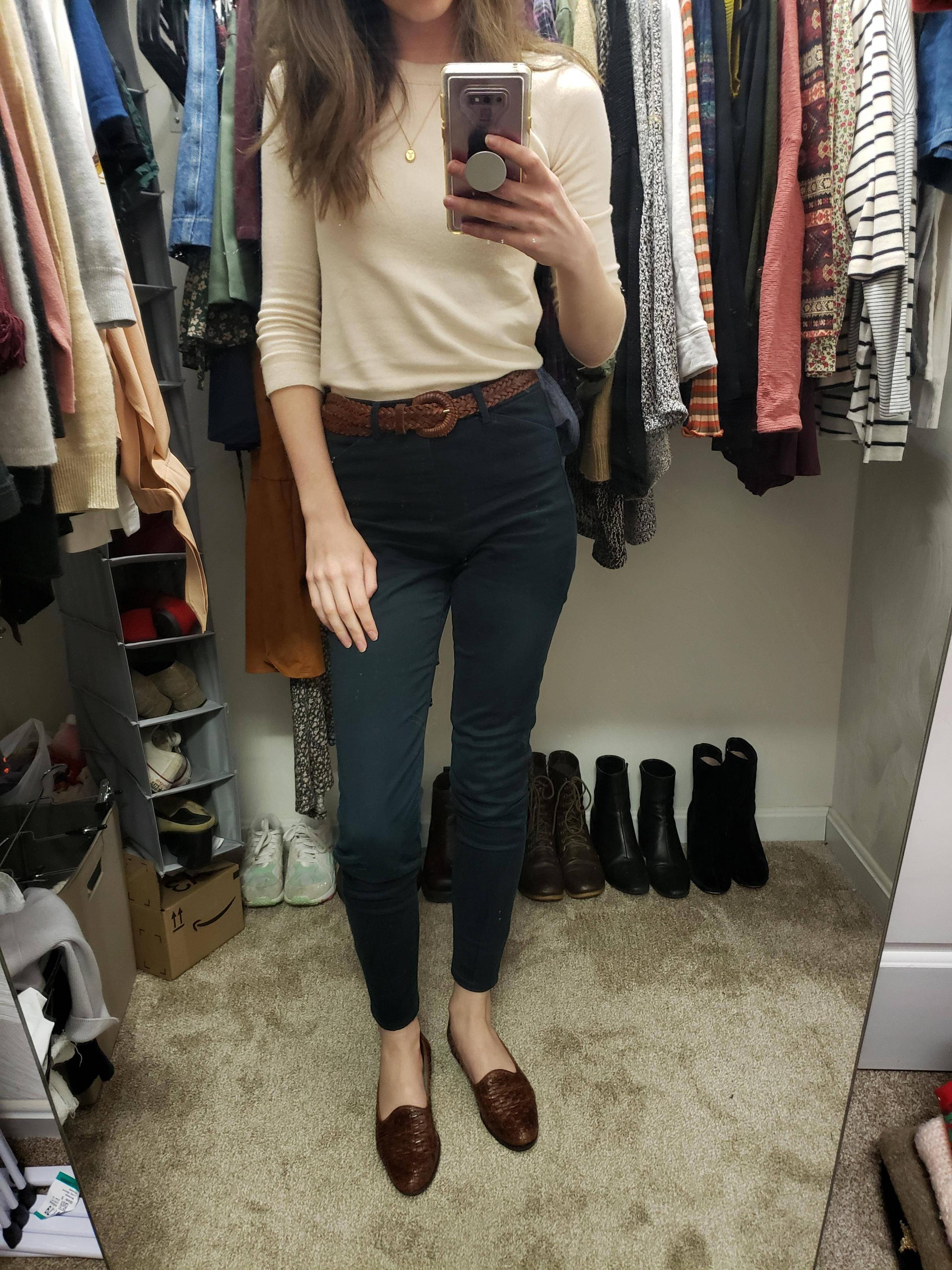 My fully thrifted work outfit! | Scrolller