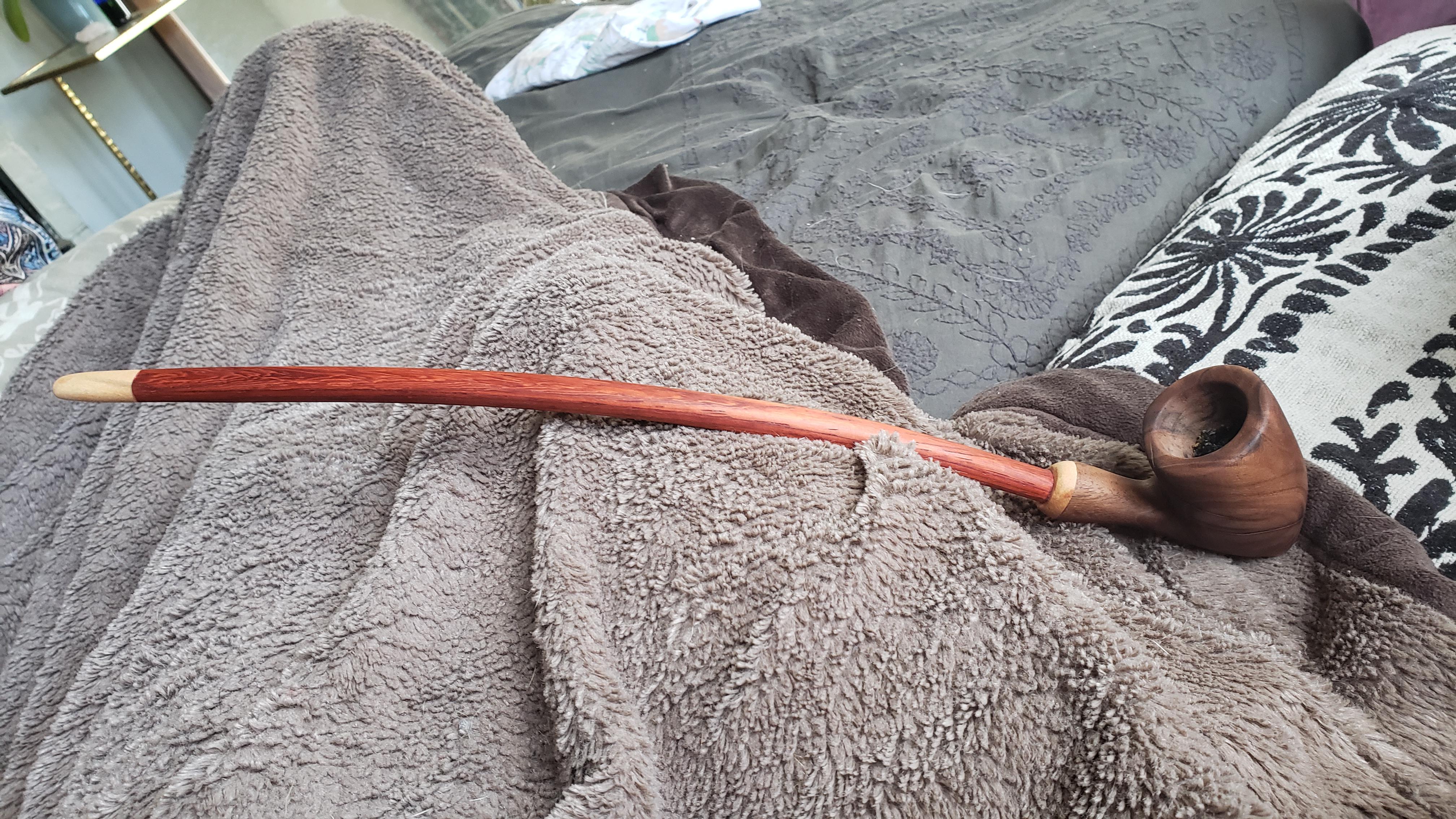 My GF was Gandalf for Halloween and wanted a pipe for the costume. Its now March and I finally ...