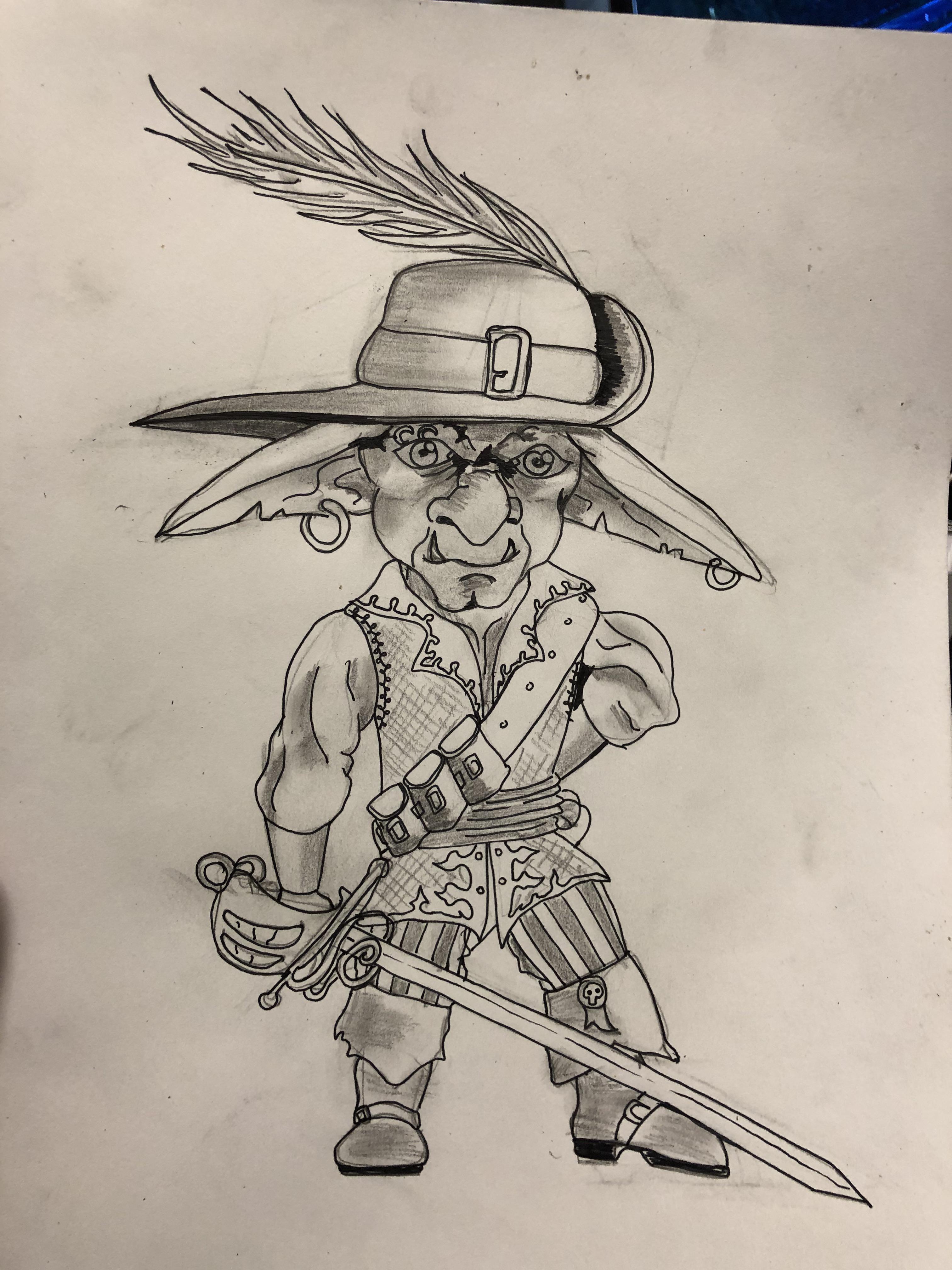 My goblin swashbuckler Slipgallows Jack | Scrolller