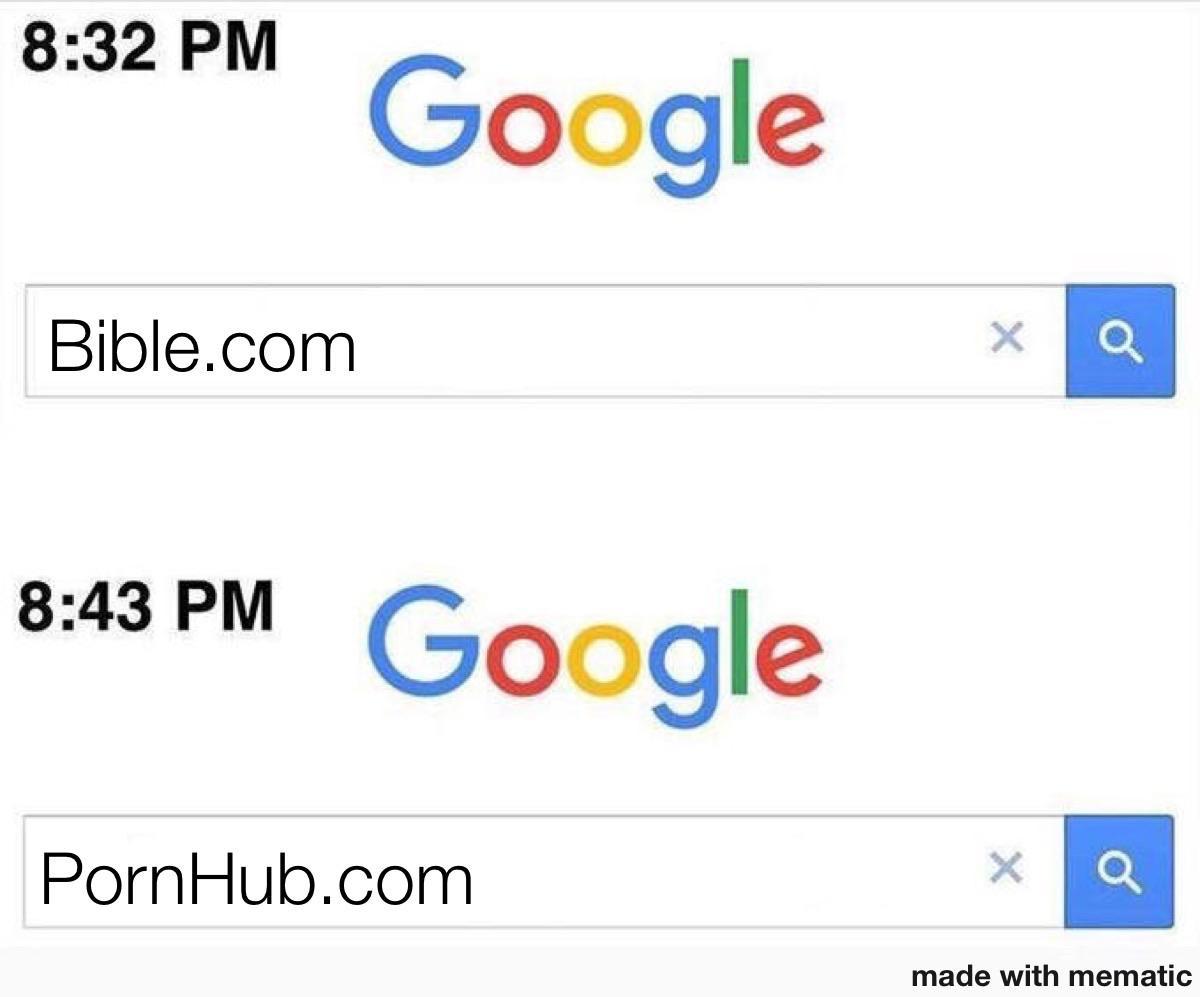 My google: Bible Your google: | Scrolller