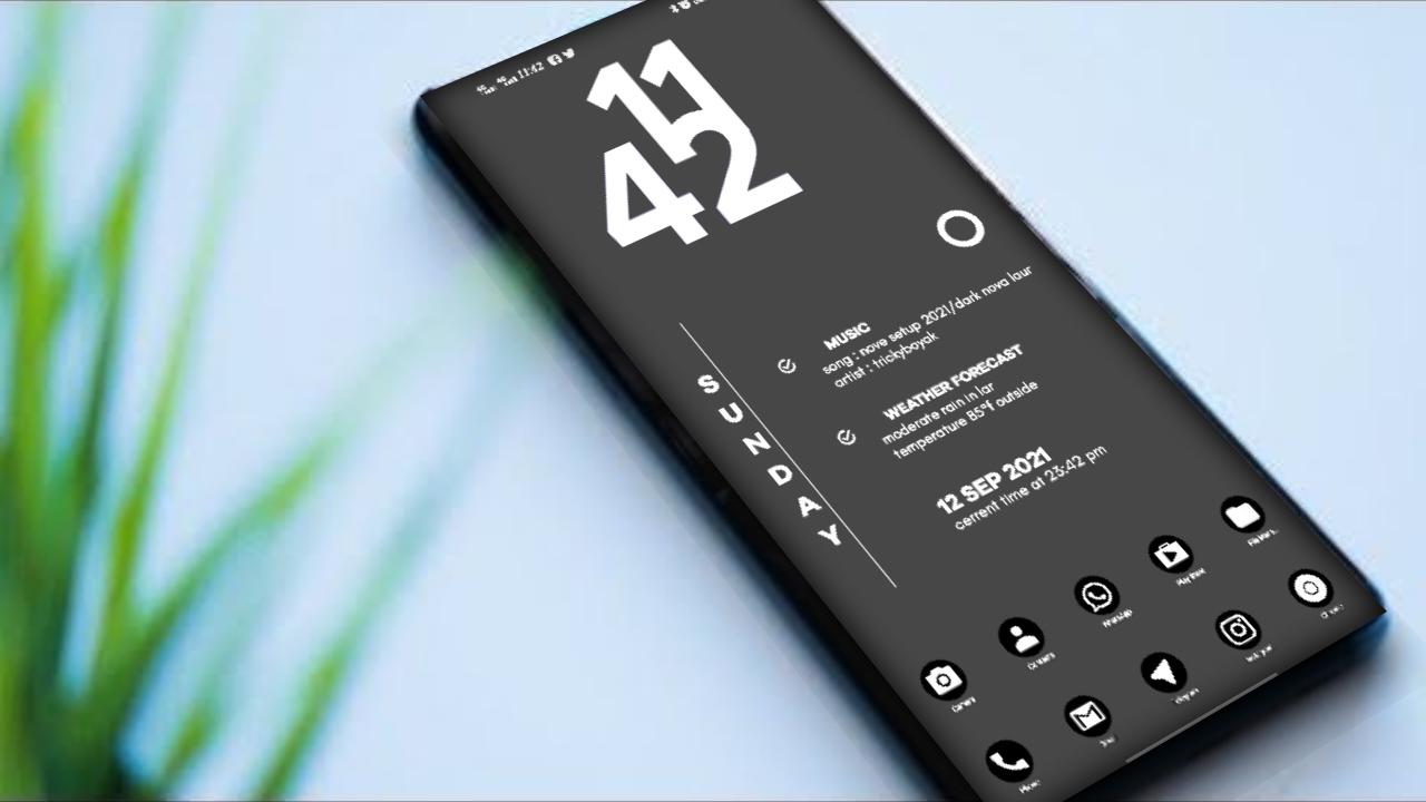 My home acreen setup android | Scrolller