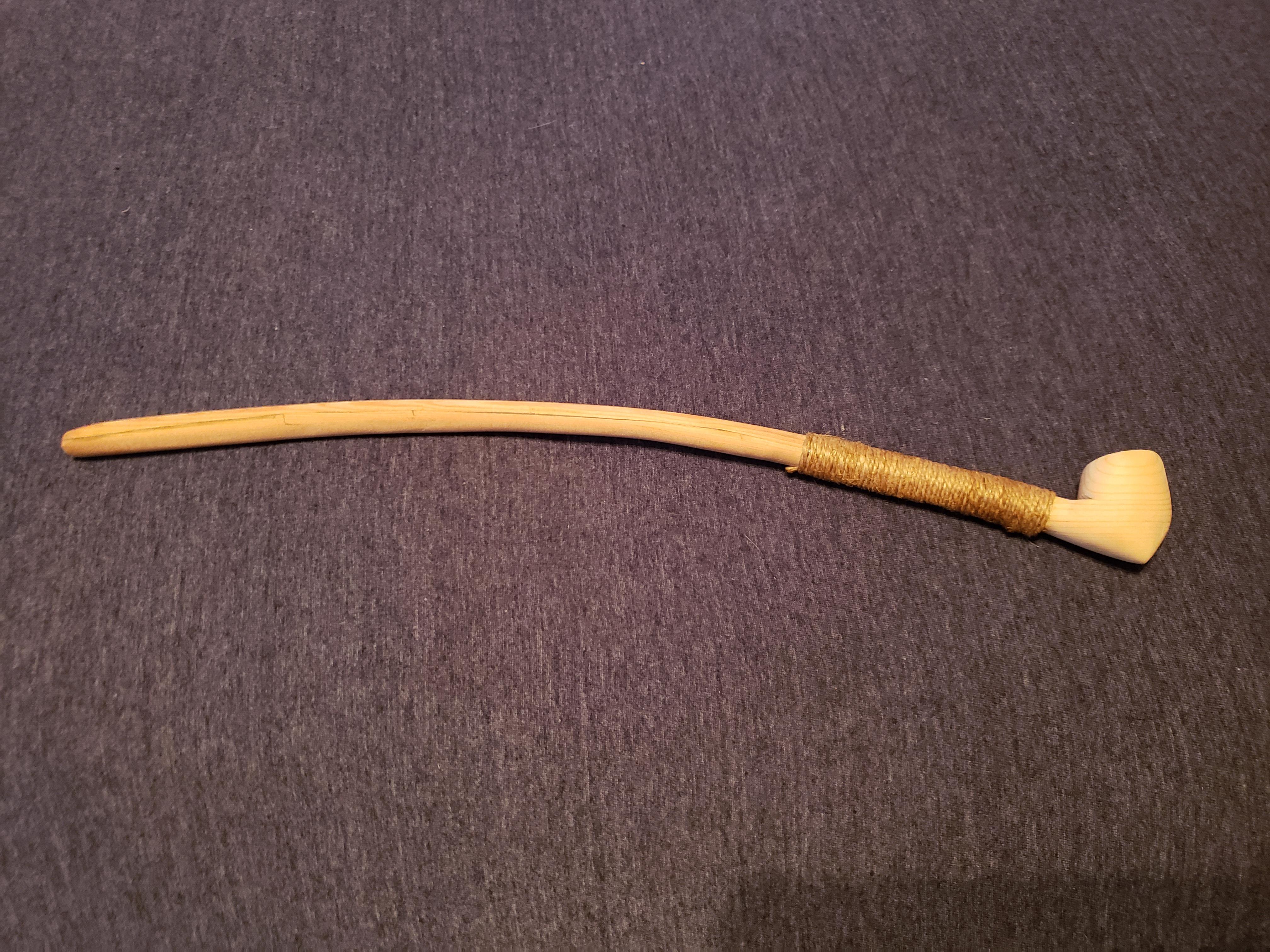 My home made pipe, This pipe is the first pipe Ive made and I am proud with how it turned out ...