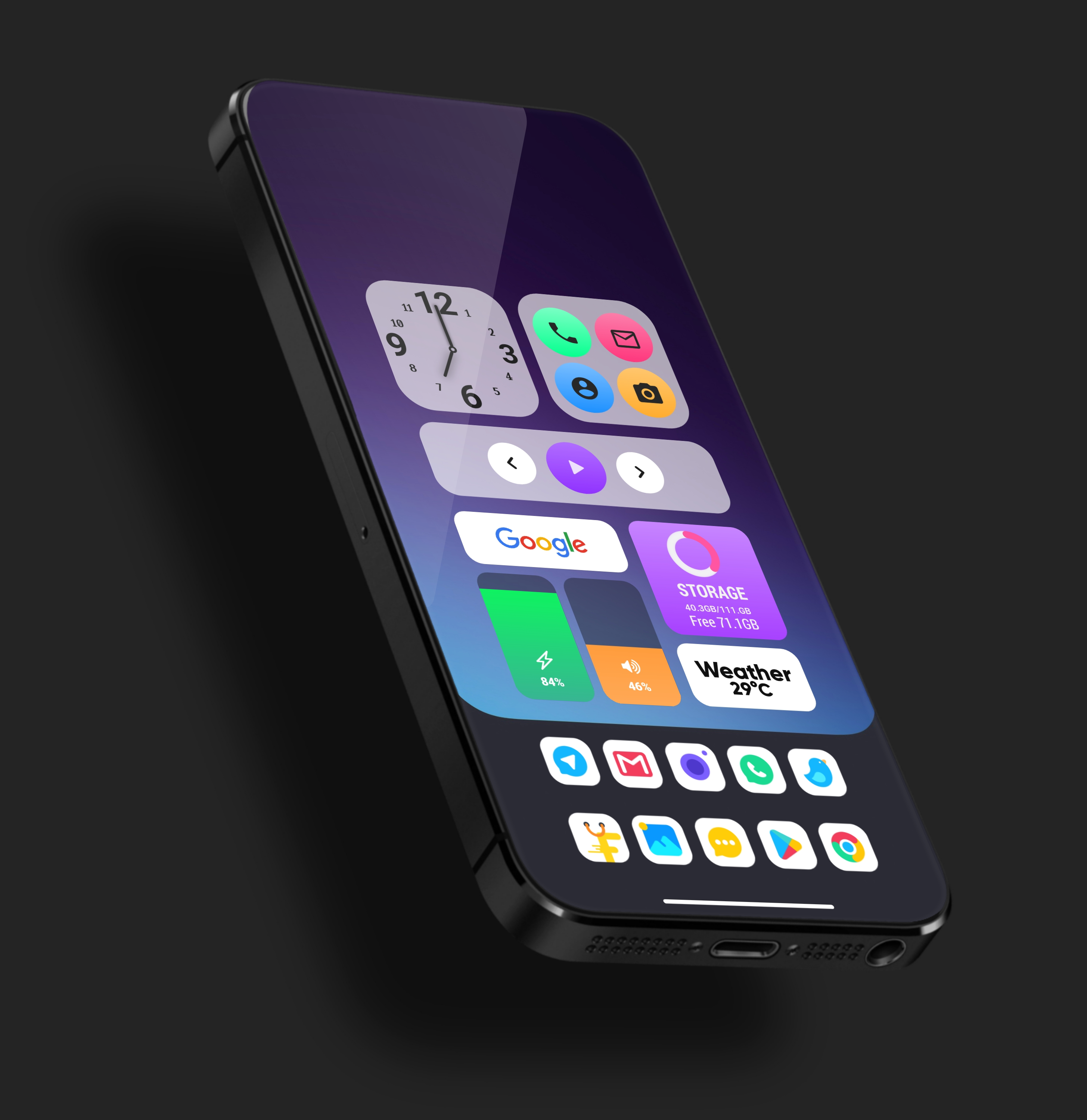 My home screen Setup | Scrolller