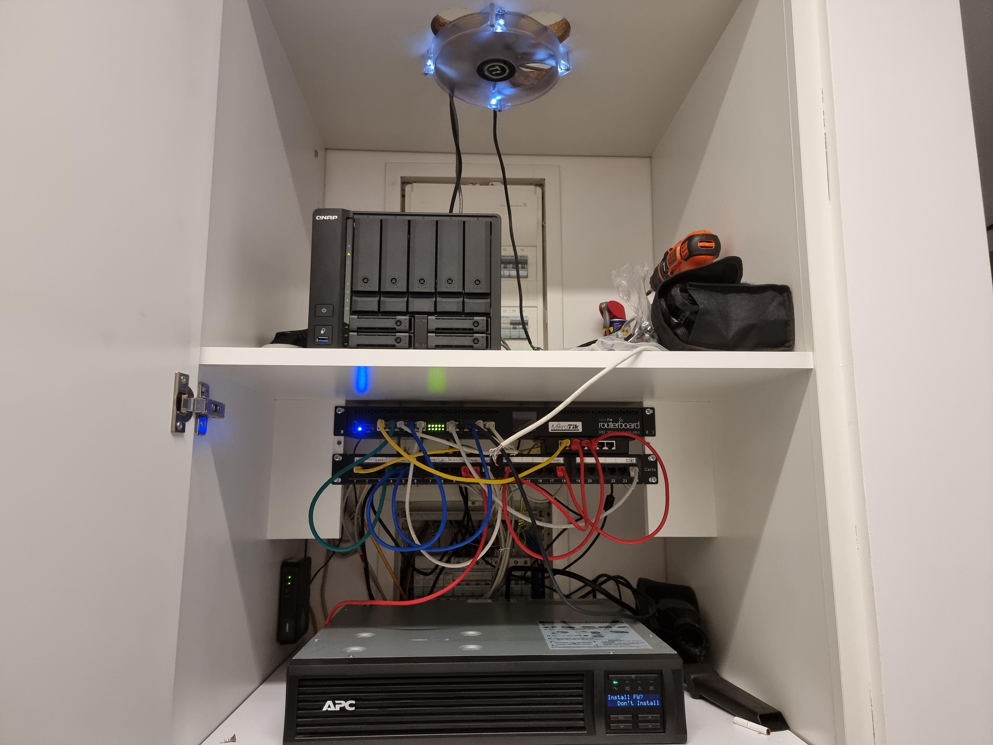 My homelab just got UPS 😀 | Scrolller