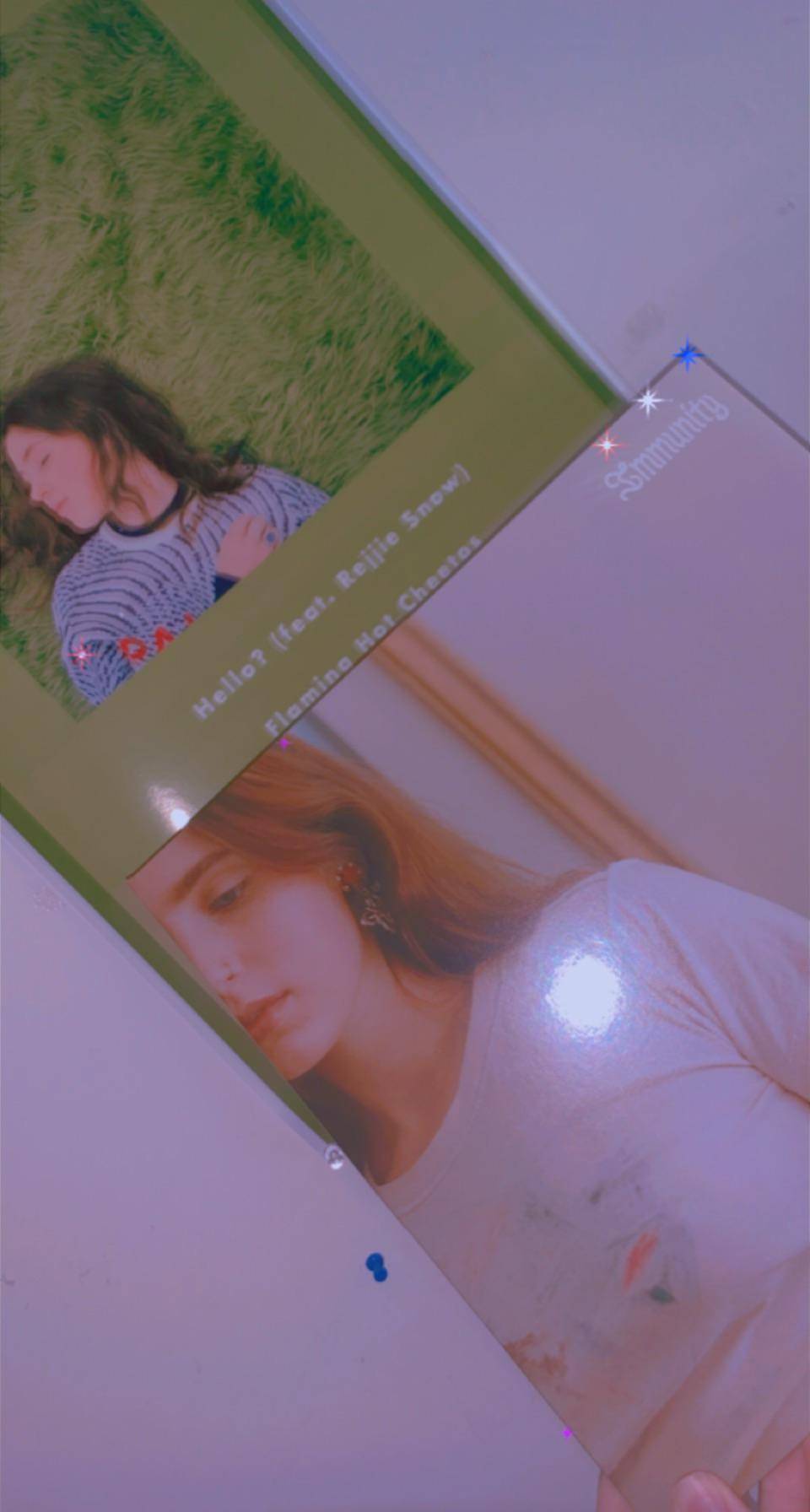 My immunity vinyl finally came in!! (Diary 001 poster from redbubble! | Scrolller