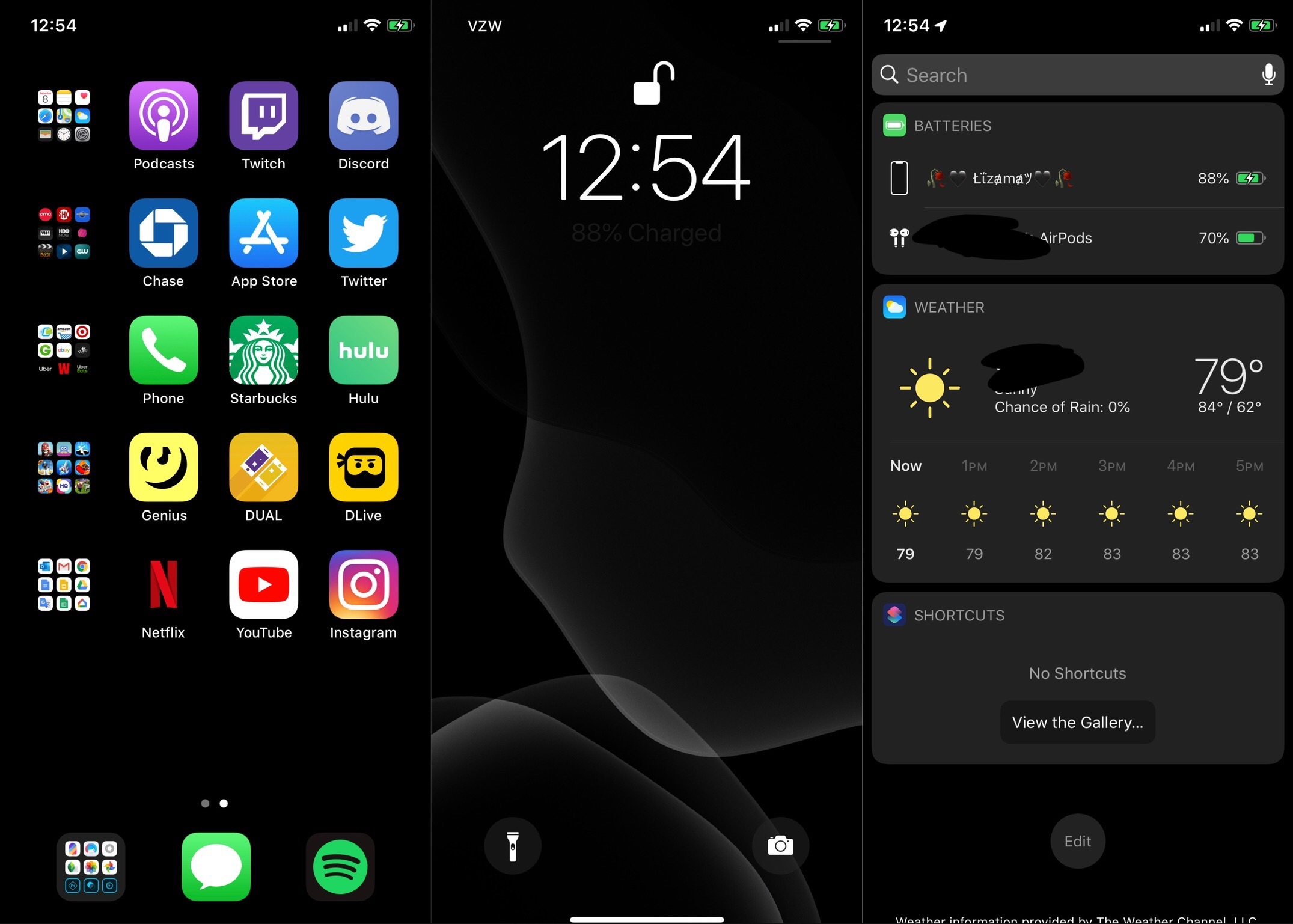 My iOS 13 True Dark Mode Setup | Scrolller