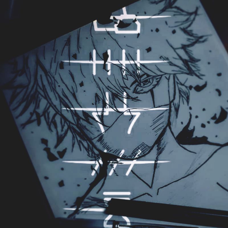 My Kakashi drawing x edit | Scrolller