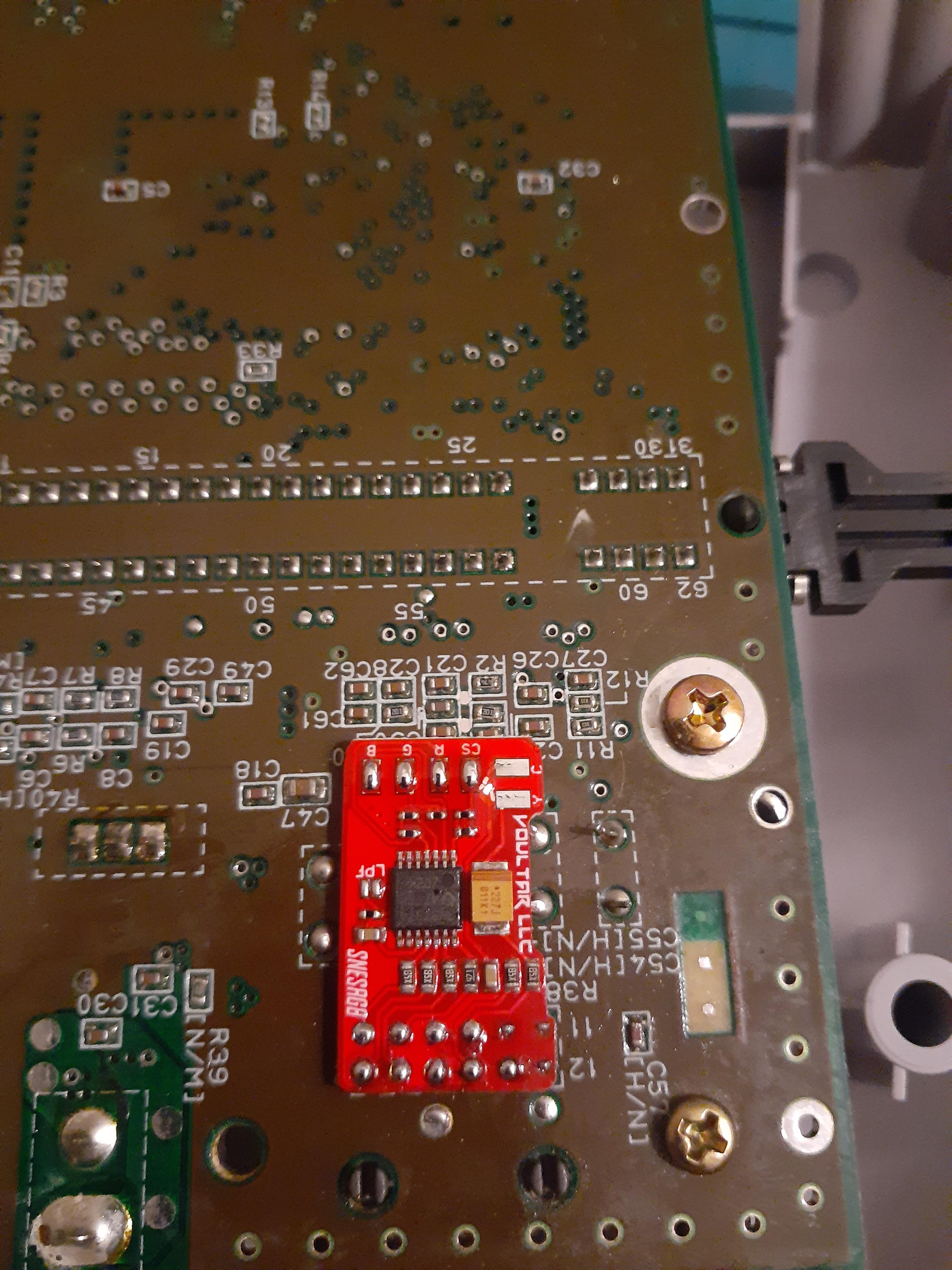 My last voultar snes rgb chip going in tonight. | Scrolller