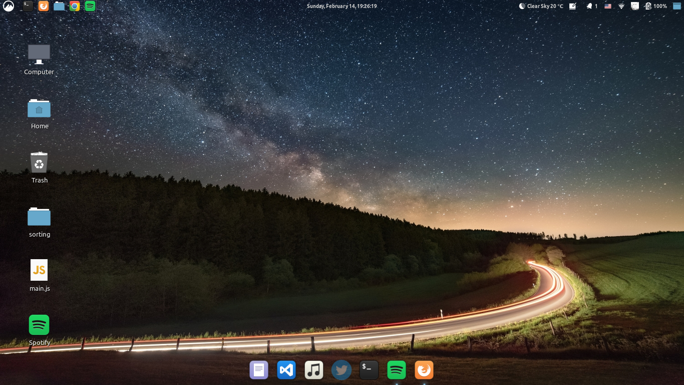 my Linux mint desktop | Scrolller