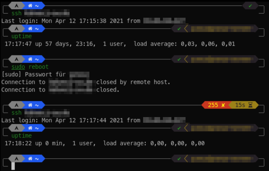 My little server had to be restarted for maintenance | Scrolller