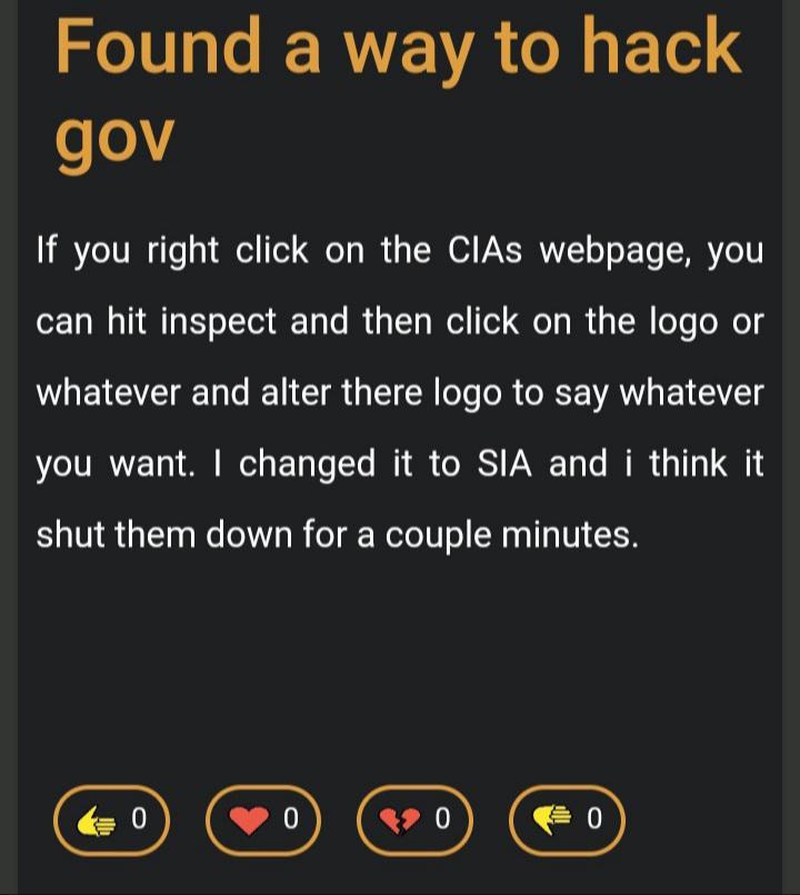 My man took down the CIA | Scrolller