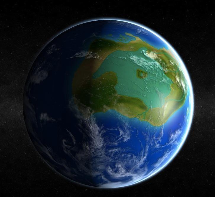 My map projected onto a globe with the Terra theme | Scrolller