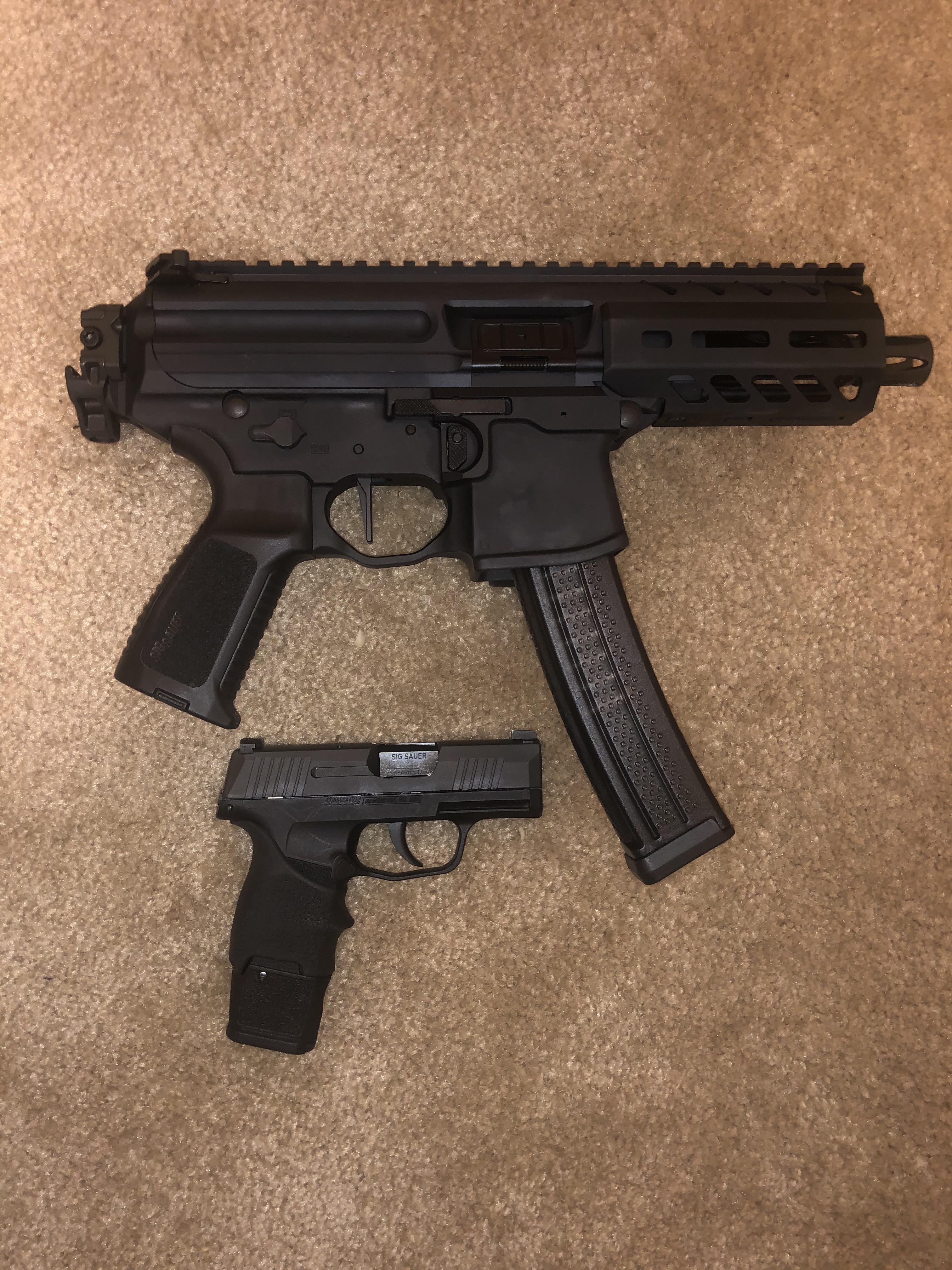 My mini Sig collection. Just scored the MPX yesterday! | Scrolller