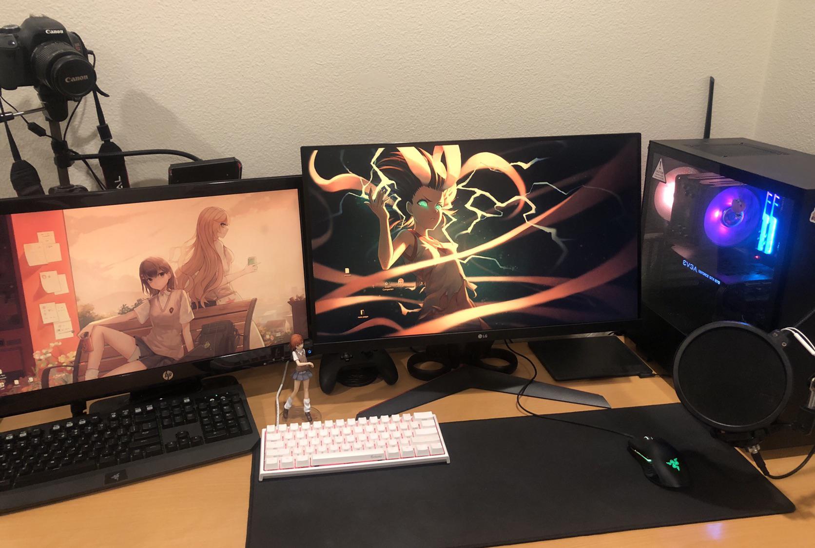My Misaka themed gaming setup | Scrolller