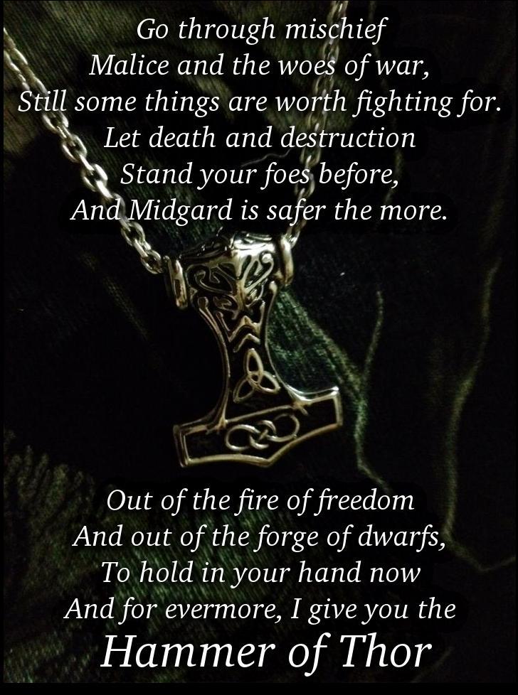 my Mjolnir arrived after much waiting. Made this as a result, and thought you folks would enjoy ...