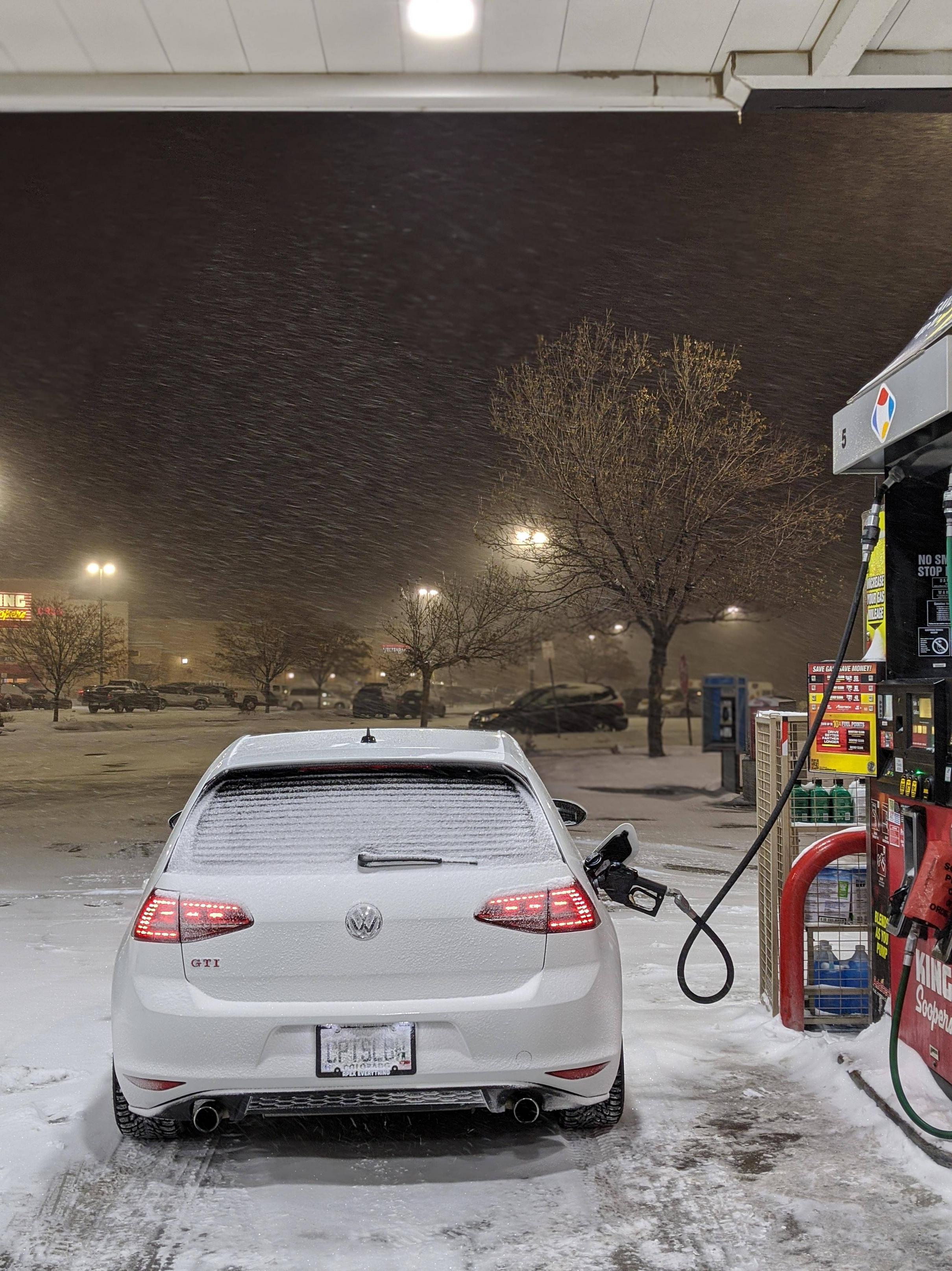 My Mk7 GTI is an absolute beast in the snow! | Scrolller