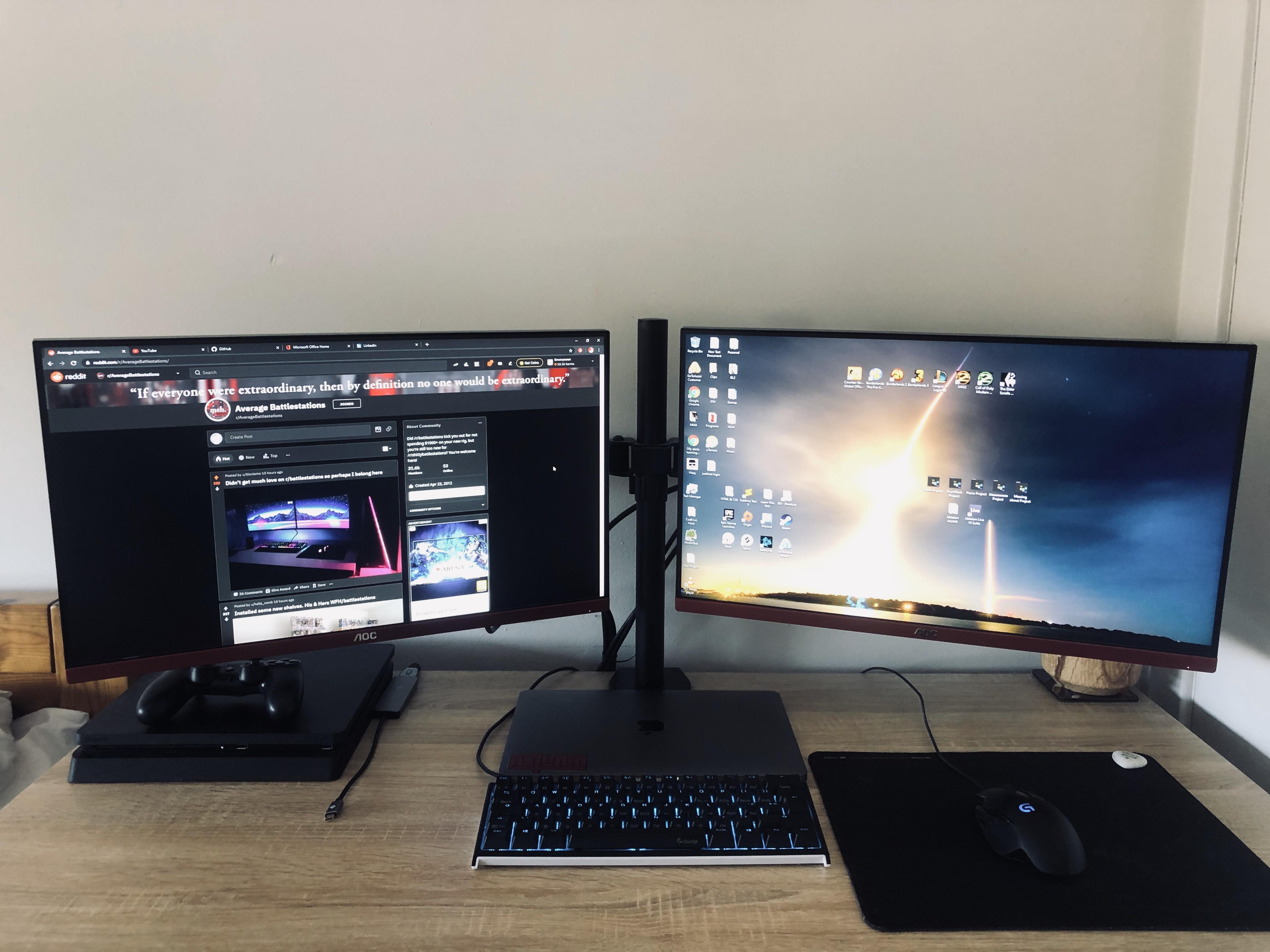 My modest set up. | Scrolller