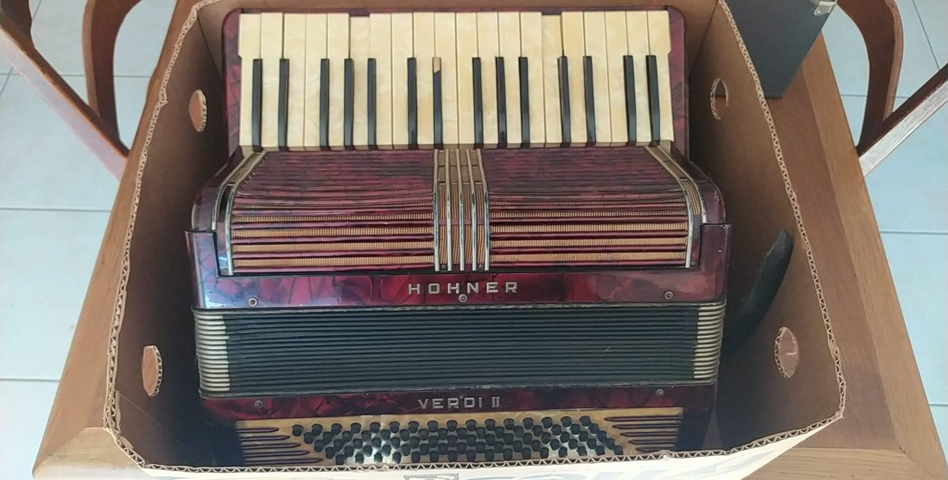 My mom gave me my late grandfather's accordion today! I would like some more information about ...