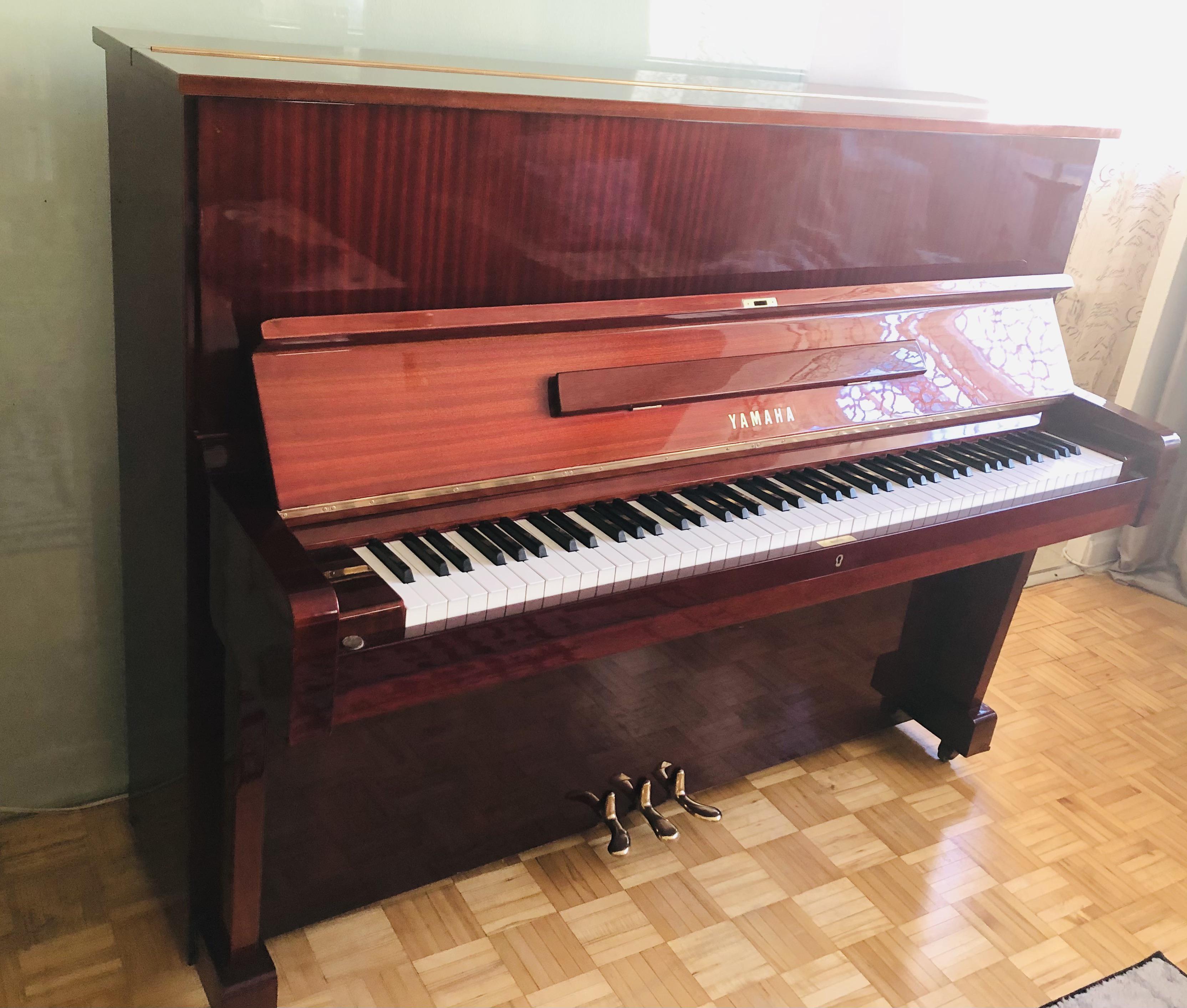 My most prized possession, a Red Mahogany 1969 Yamaha. | Scrolller