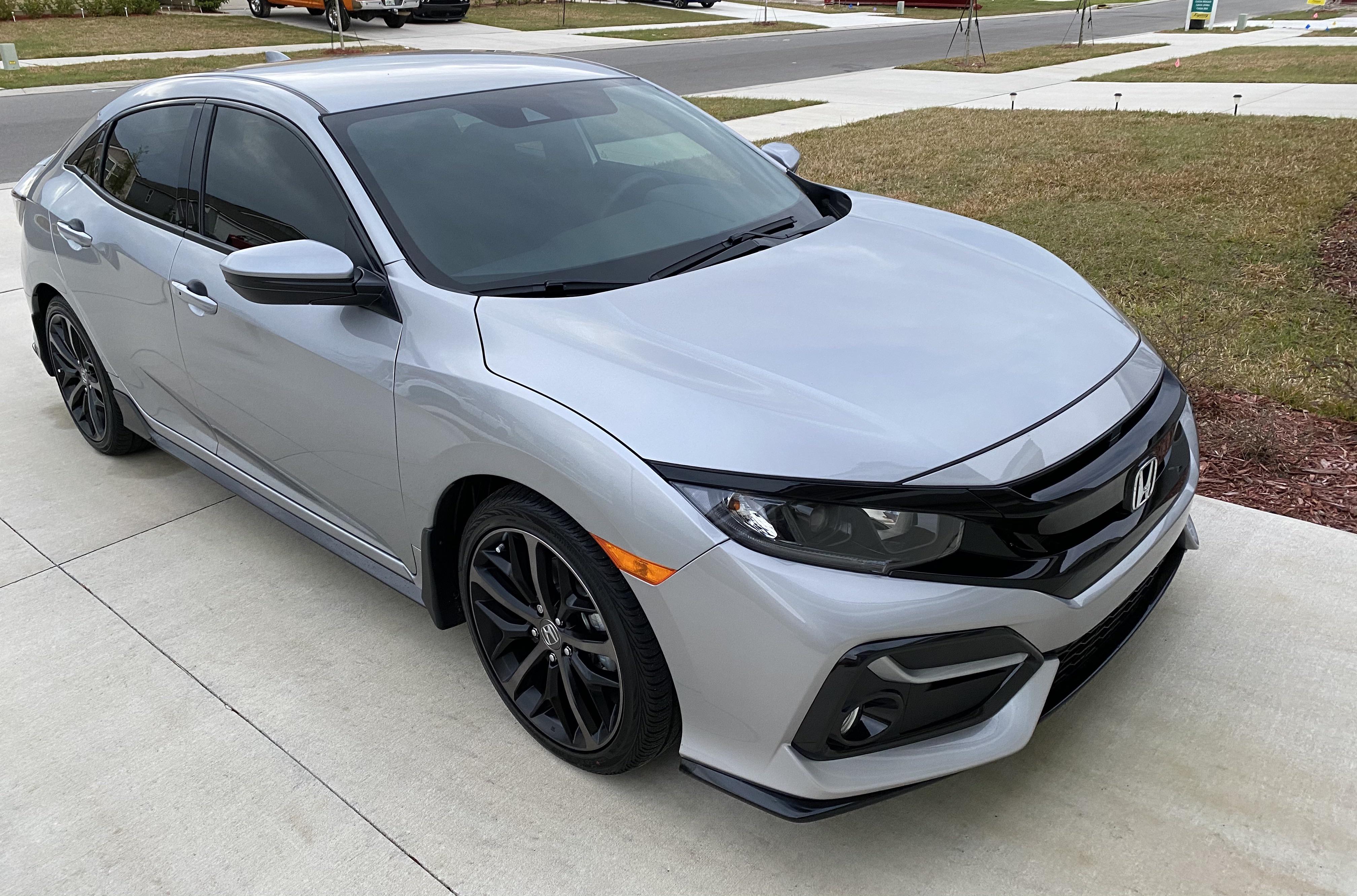 My New 2021 Civic Hatchback Sport | Scrolller