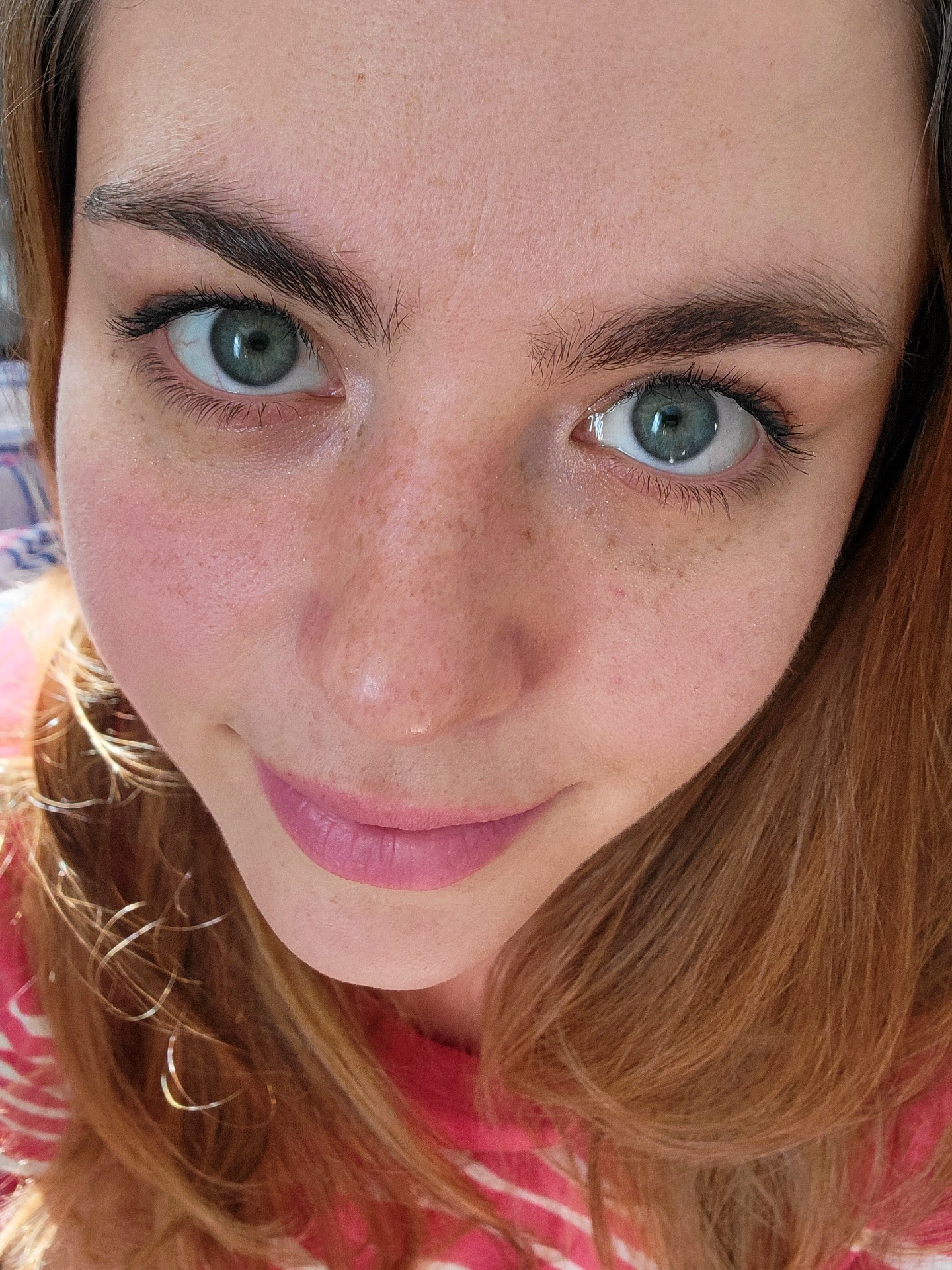 My new camera really shows off my freckle face. =D | Scrolller