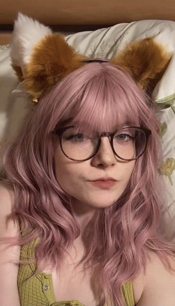 my new foxy ears! | Scrolller