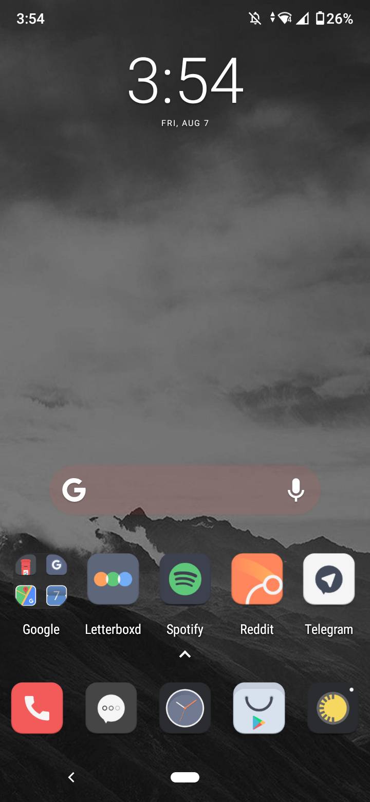 My new homescreen | Scrolller