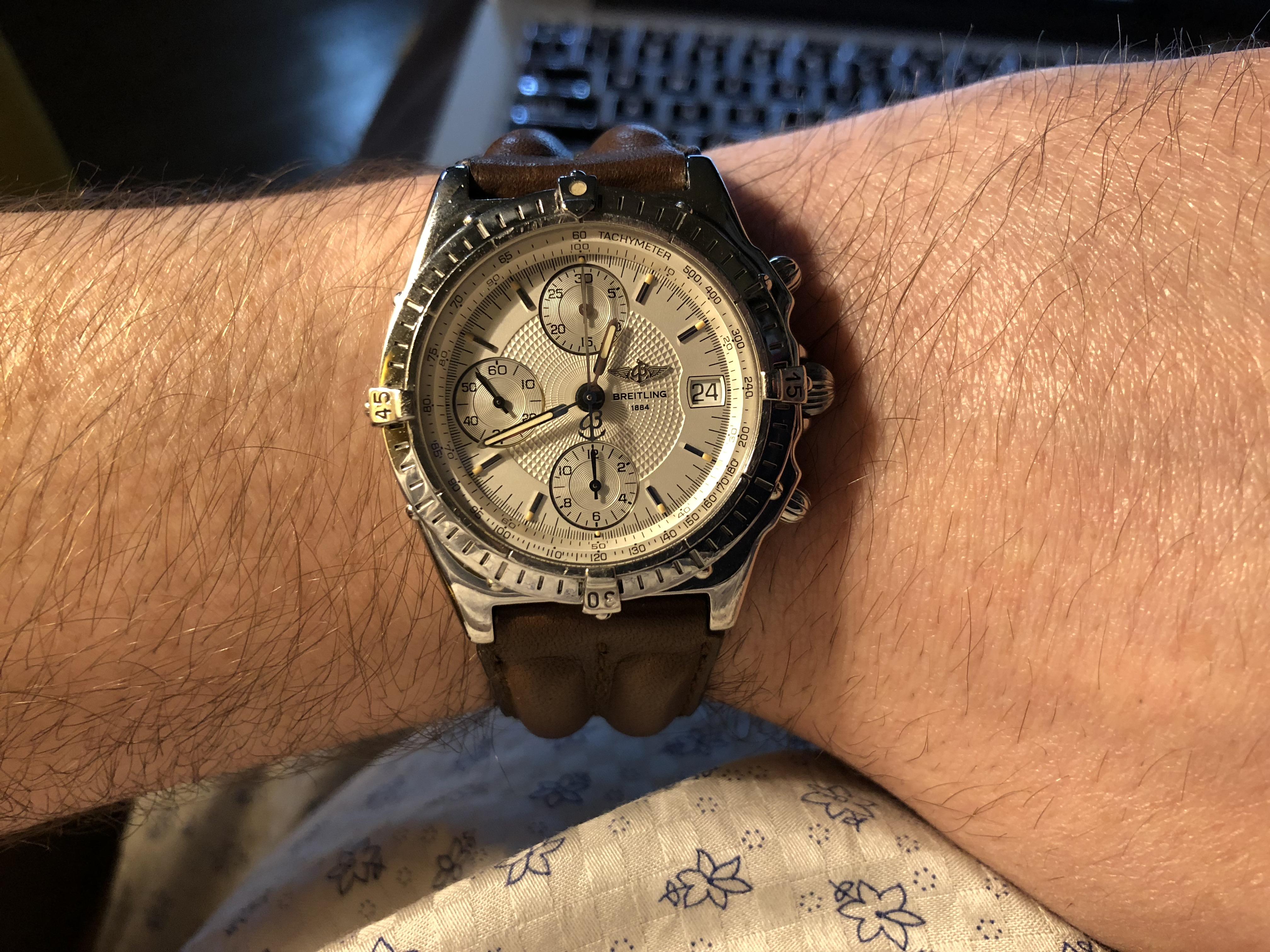 My new (to me) Chronomat | Scrolller