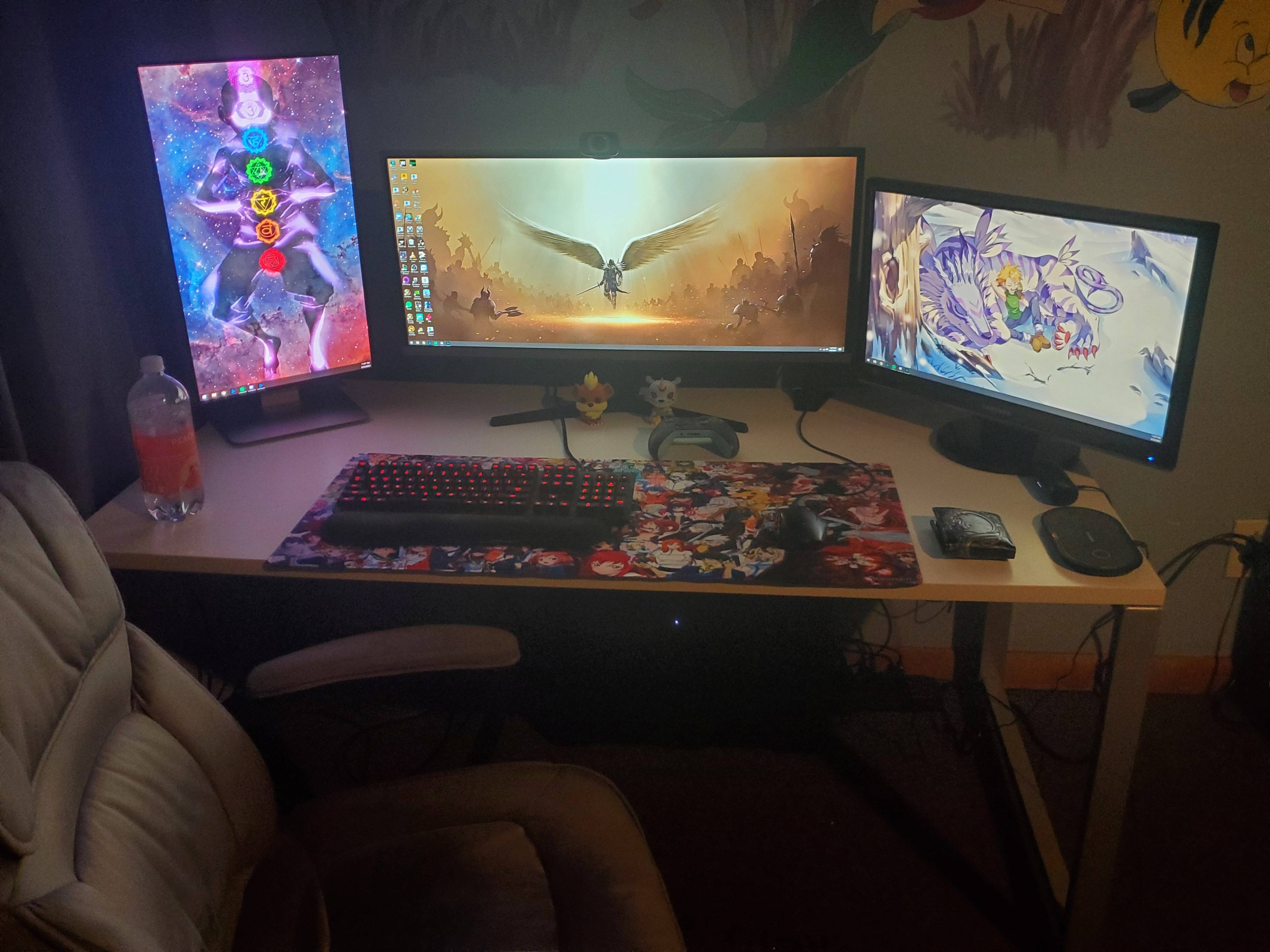 My new ultrawide monitor and computer room came together nicely! | Scrolller