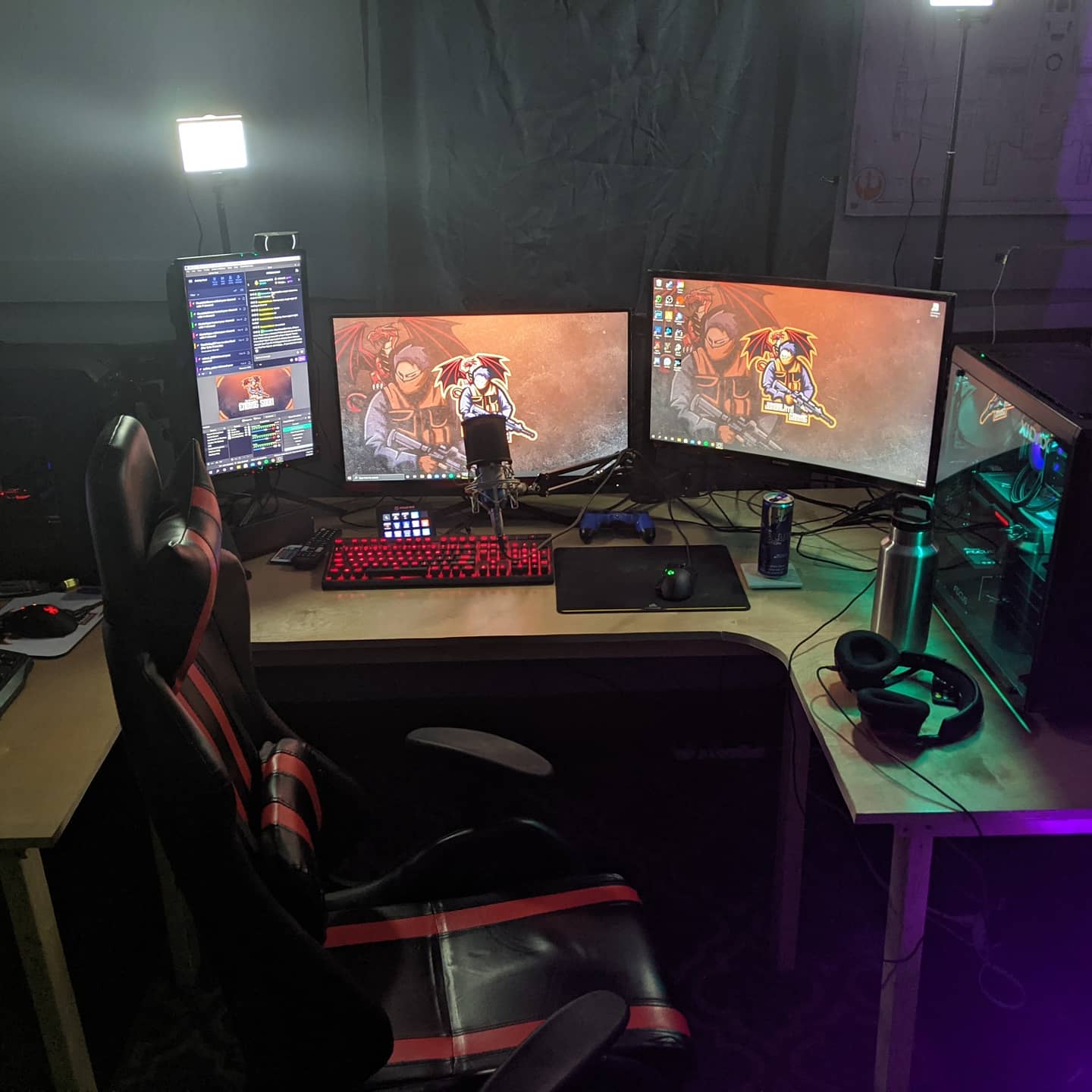 My new Xidax PC battlestation/streaming setup! | Scrolller
