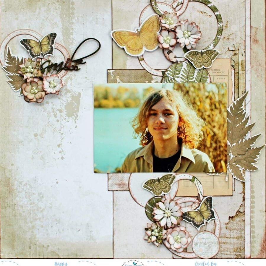 My newest scrapbooking layout. Tfl | Scrolller