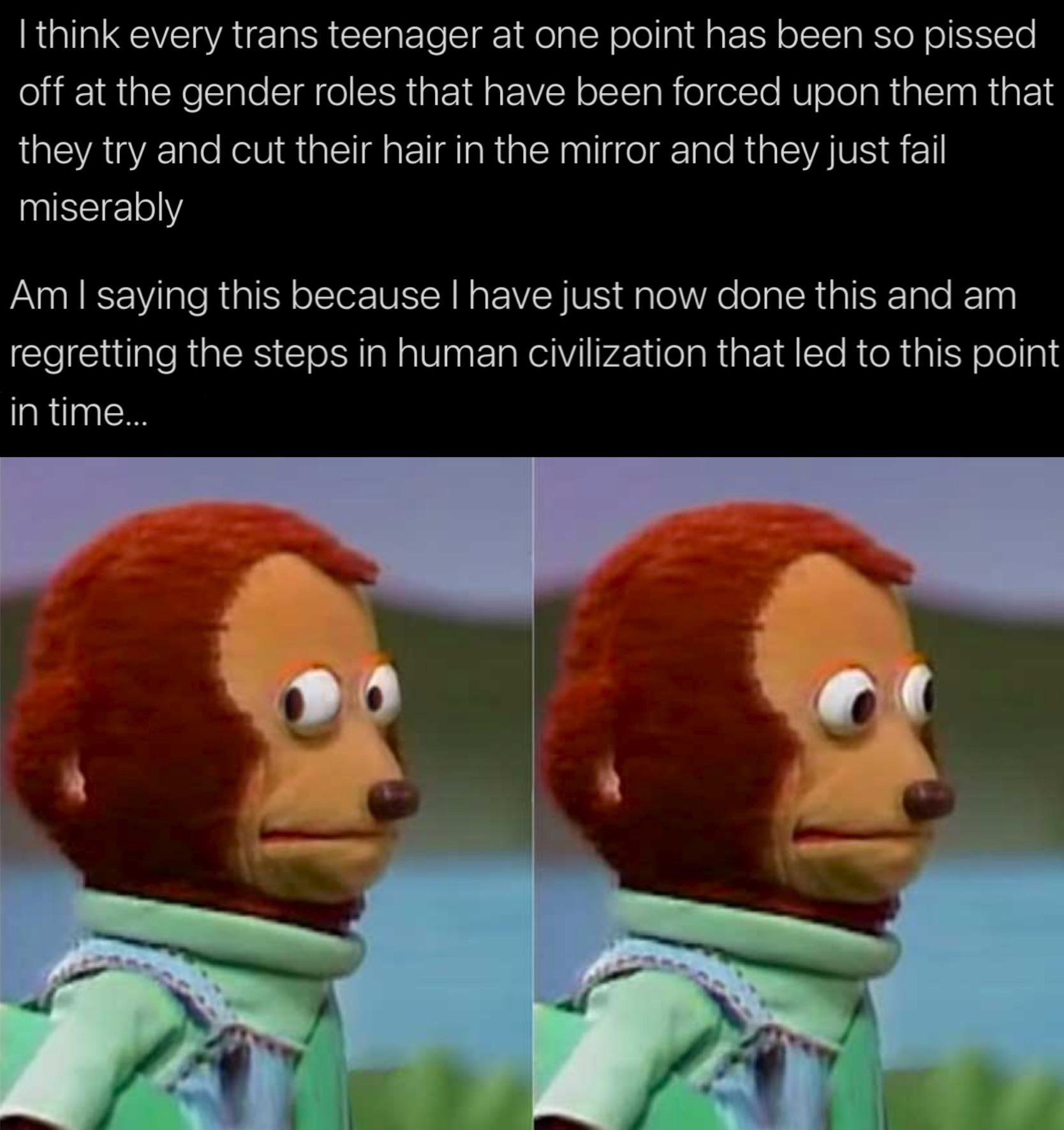 My nonbinary ass is going to hear about this one… | Scrolller