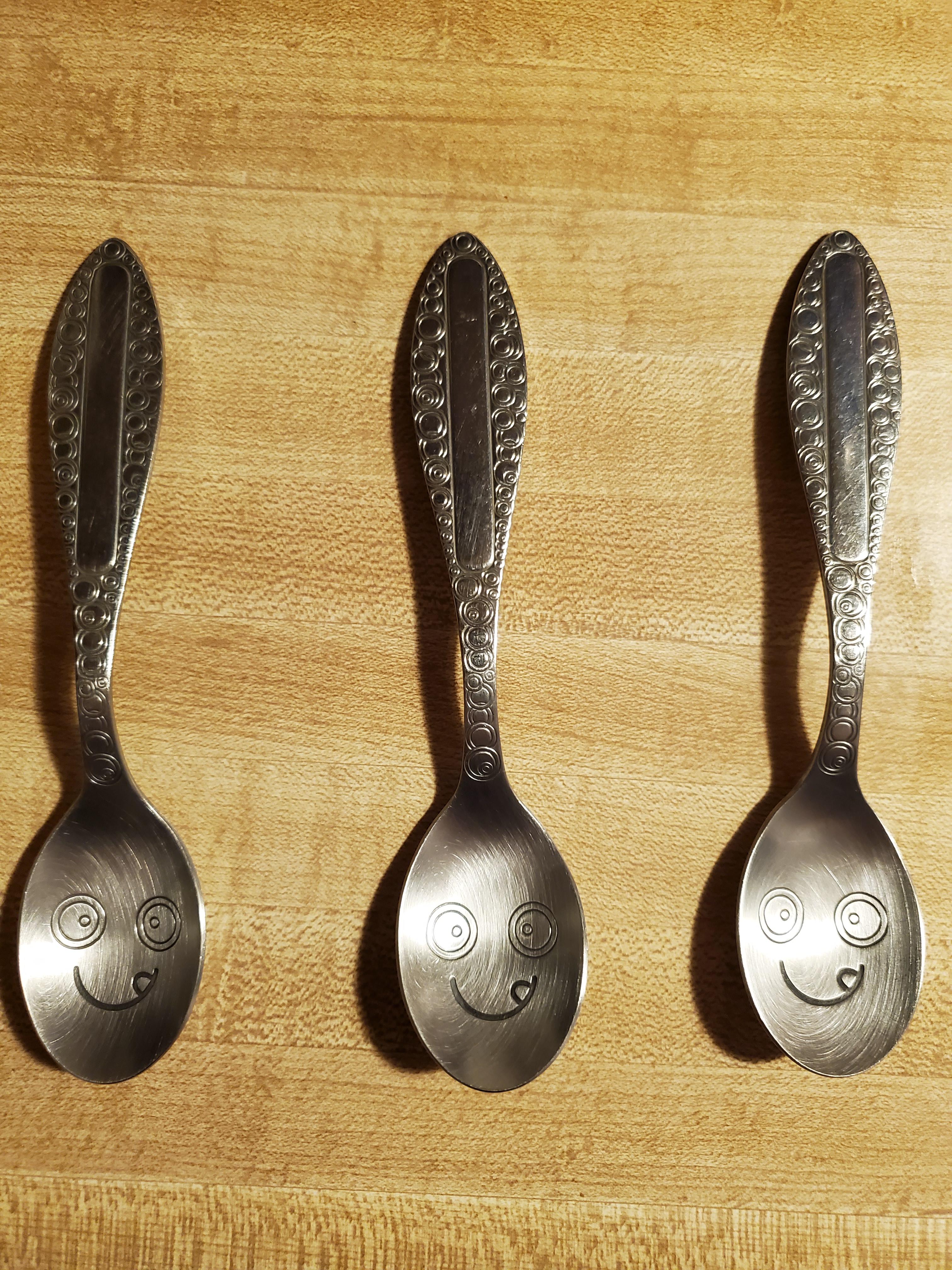 My official SpaghettiOs spoons. | Scrolller