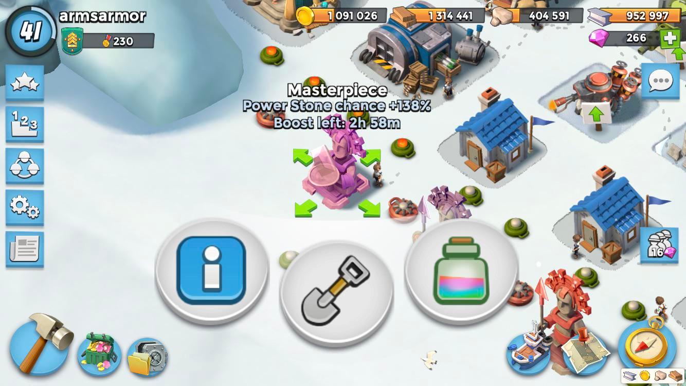 My old 69% power stone statue. Nice. | Scrolller