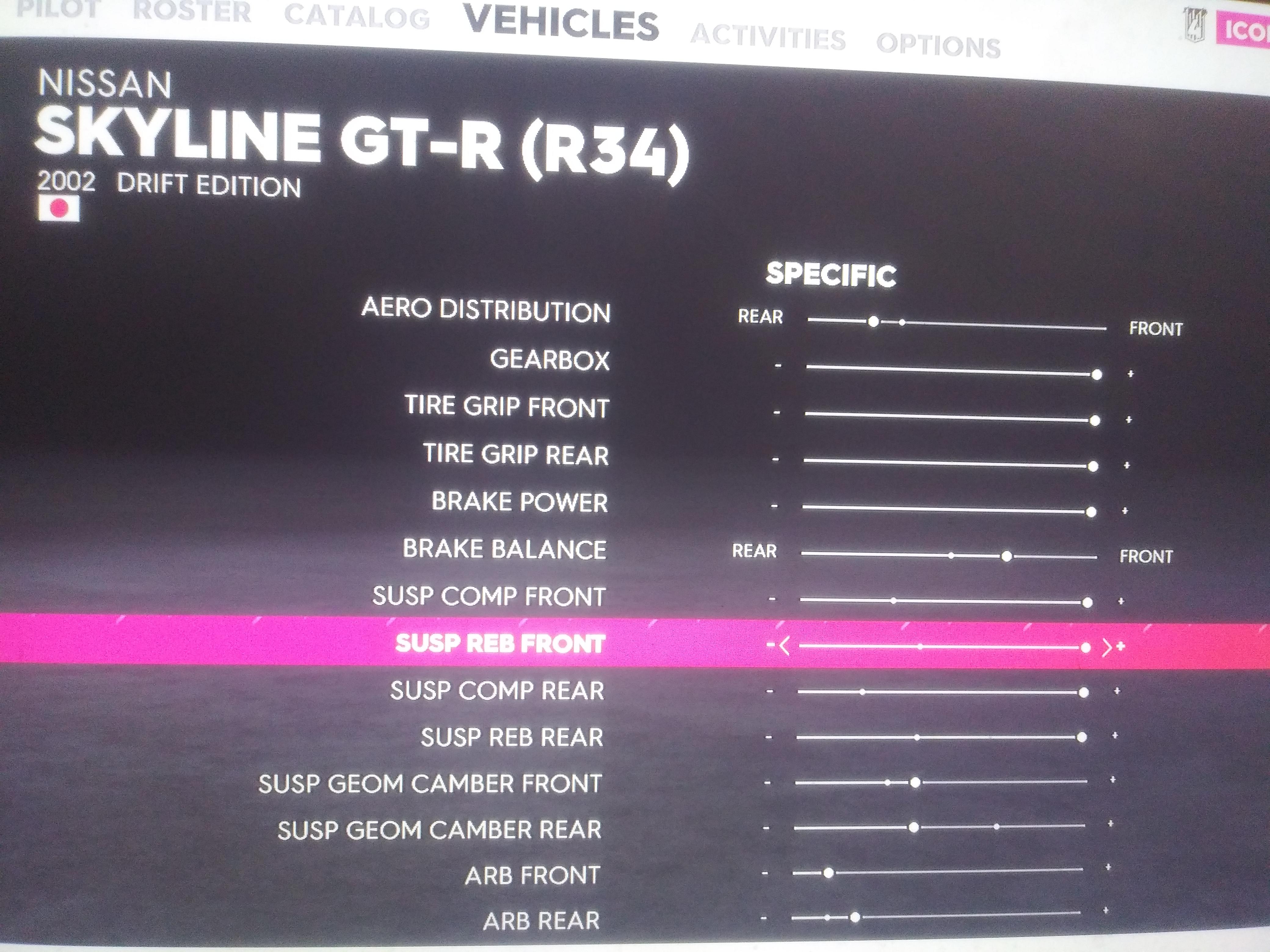 My personal R34 drift pro tune set up | Scrolller