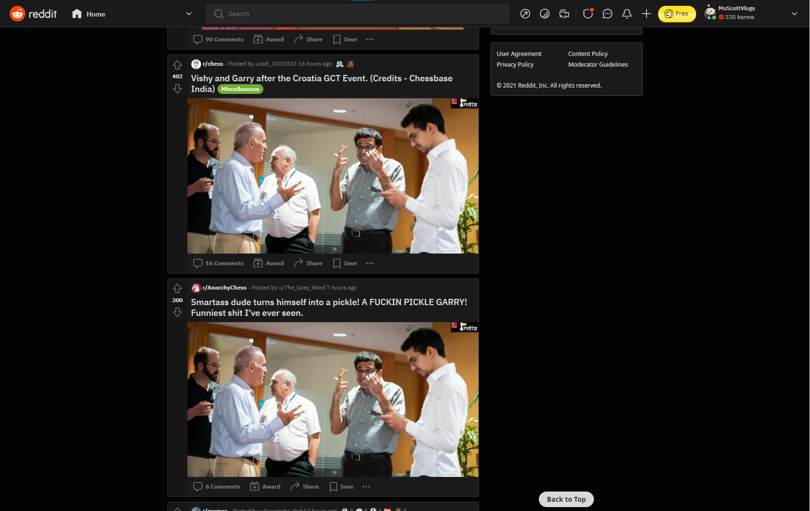 My reddit feed | Scrolller