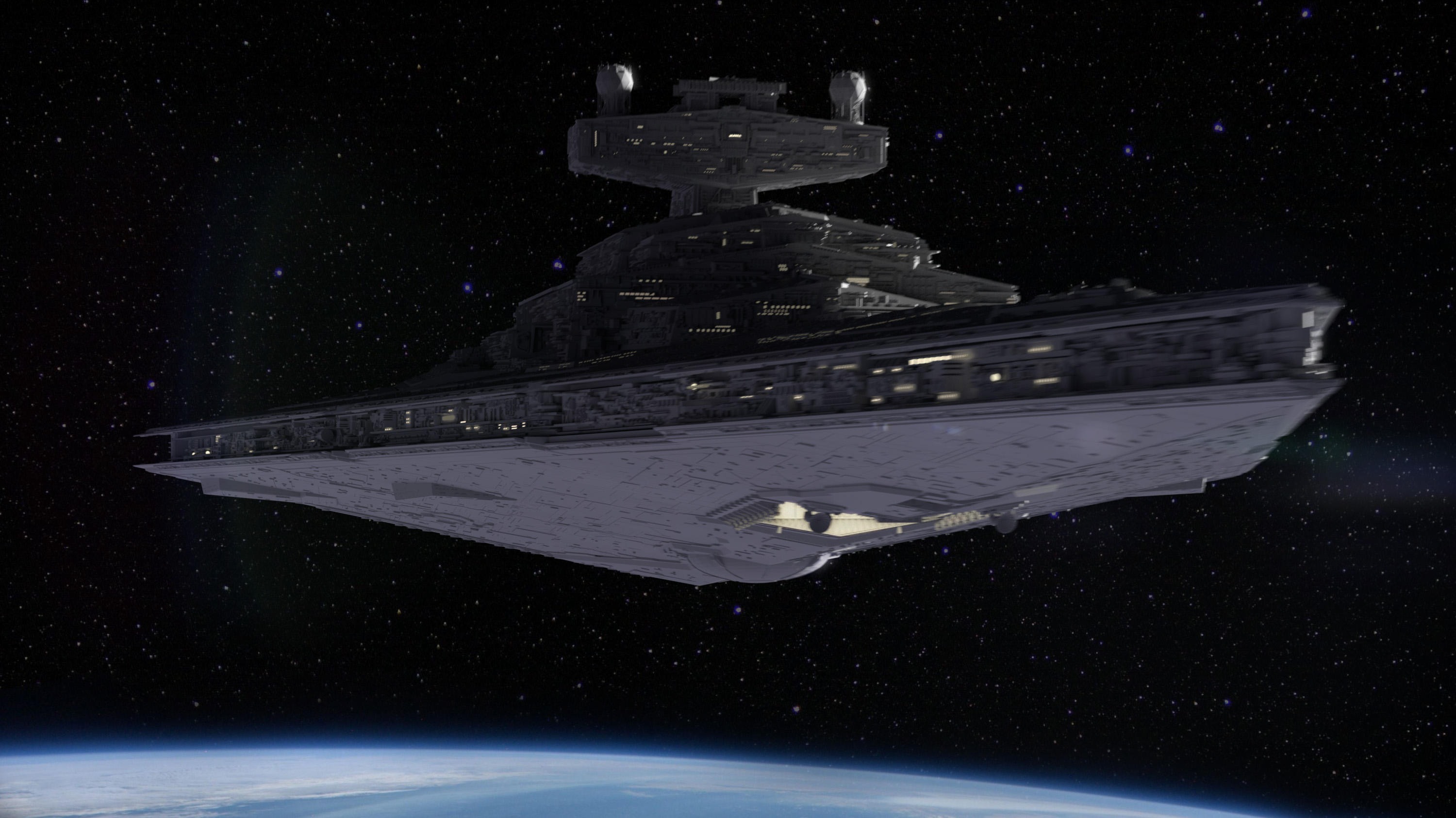 My render of fractalsponge's awesome Star Destroyer | Scrolller