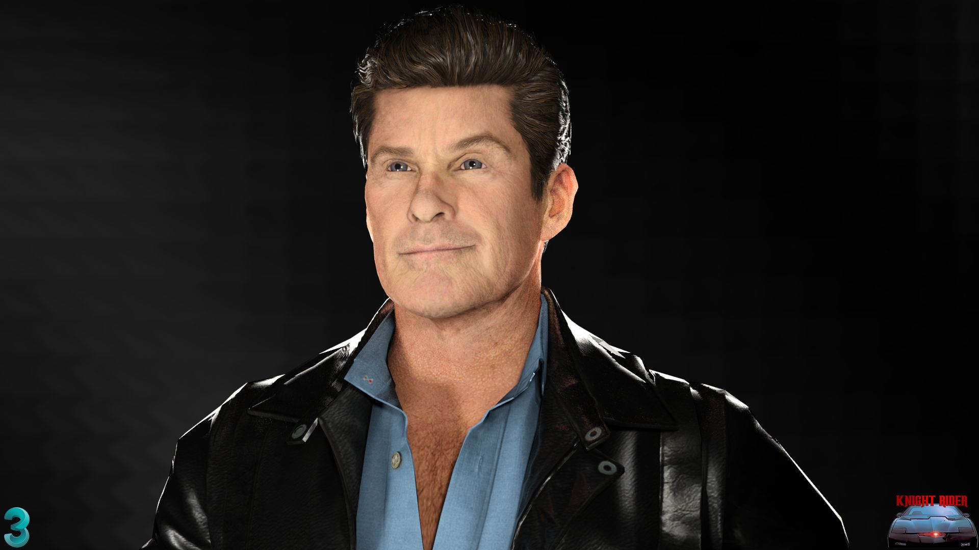 My render of Michael Knight | Scrolller