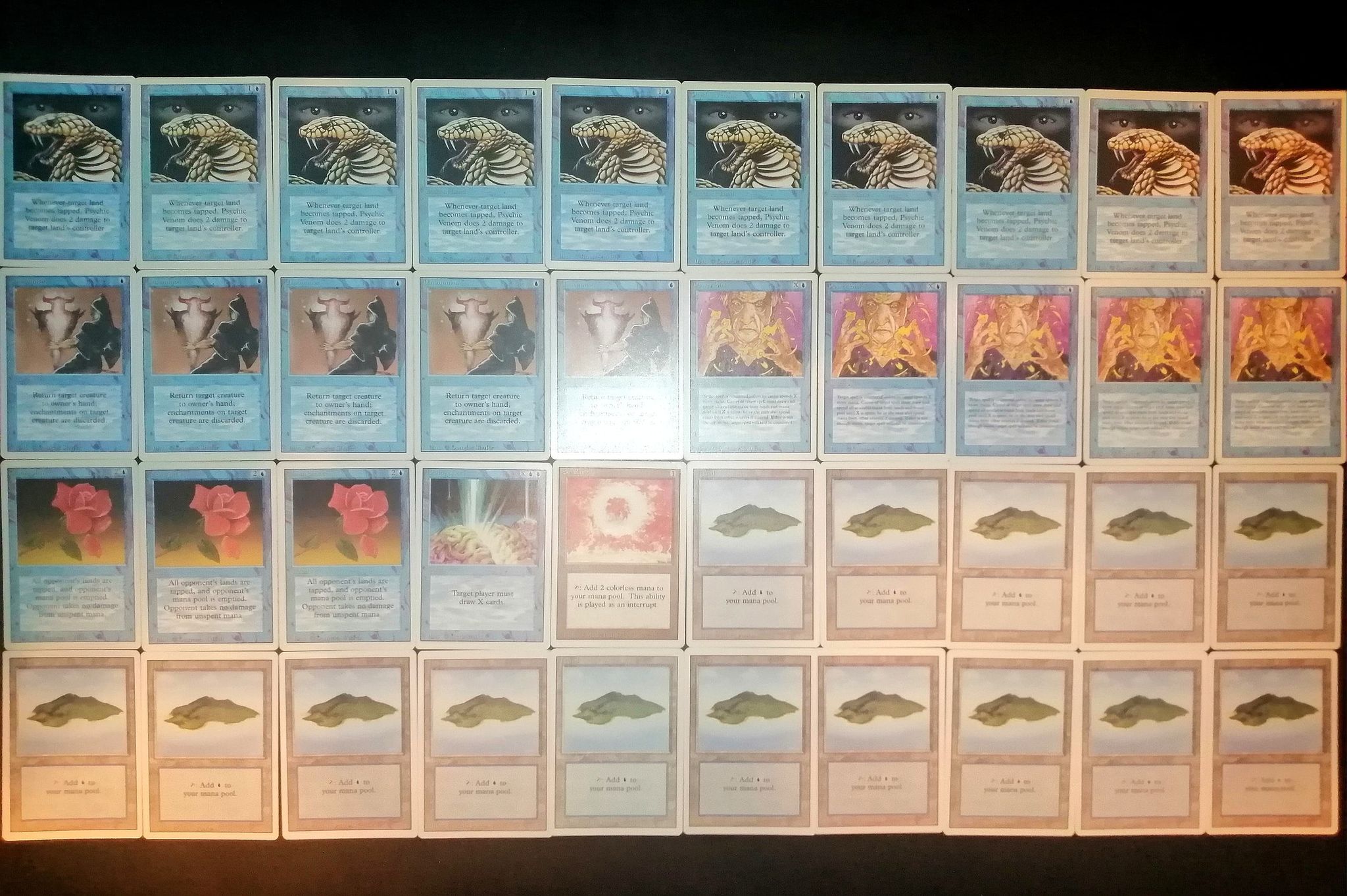 My Revised 40 Psychic Venom deck | Scrolller