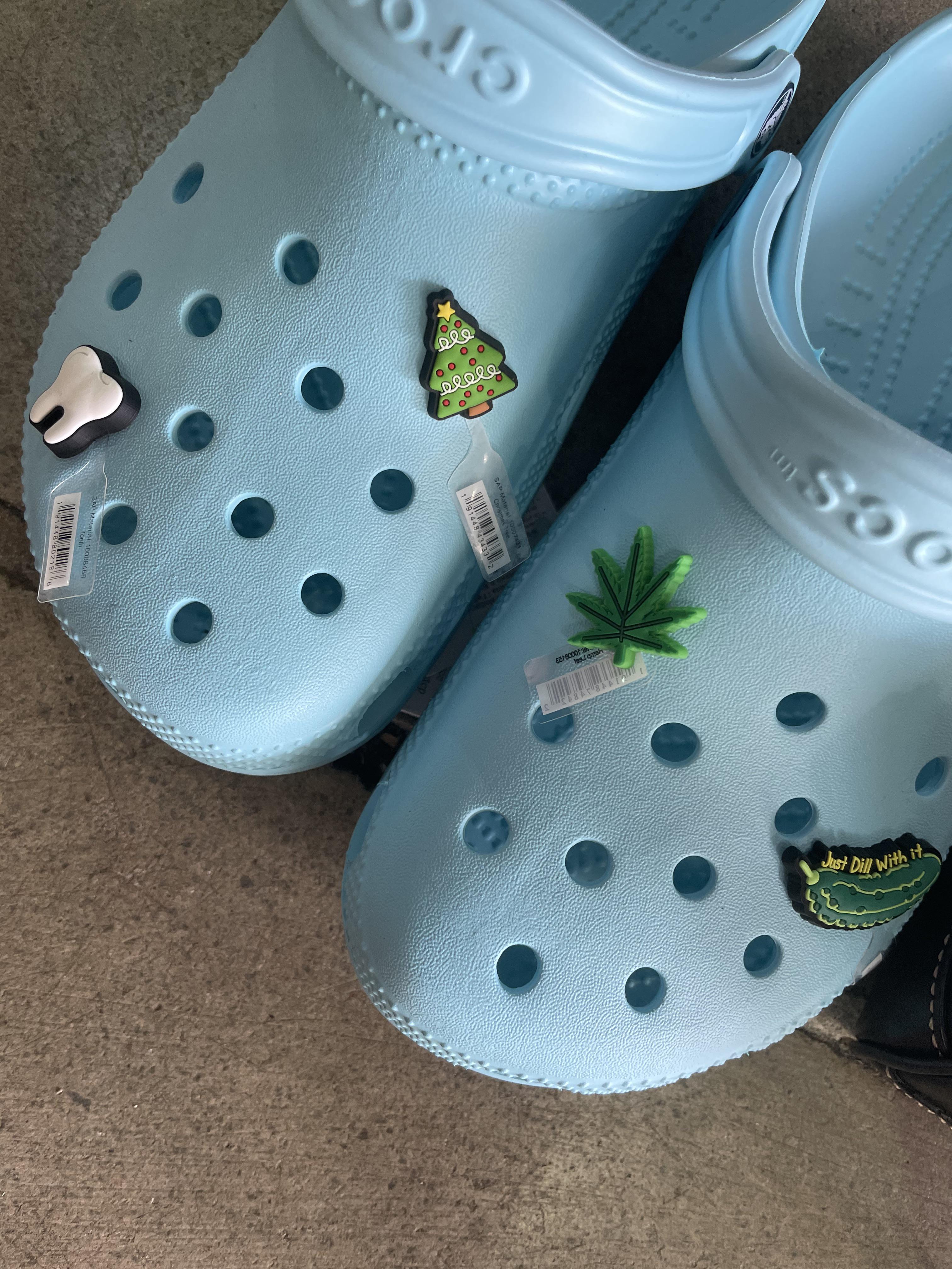 My rocking first pair of crocs—worth the $70. Thoughts on my jibbit arrangement? | Scrolller