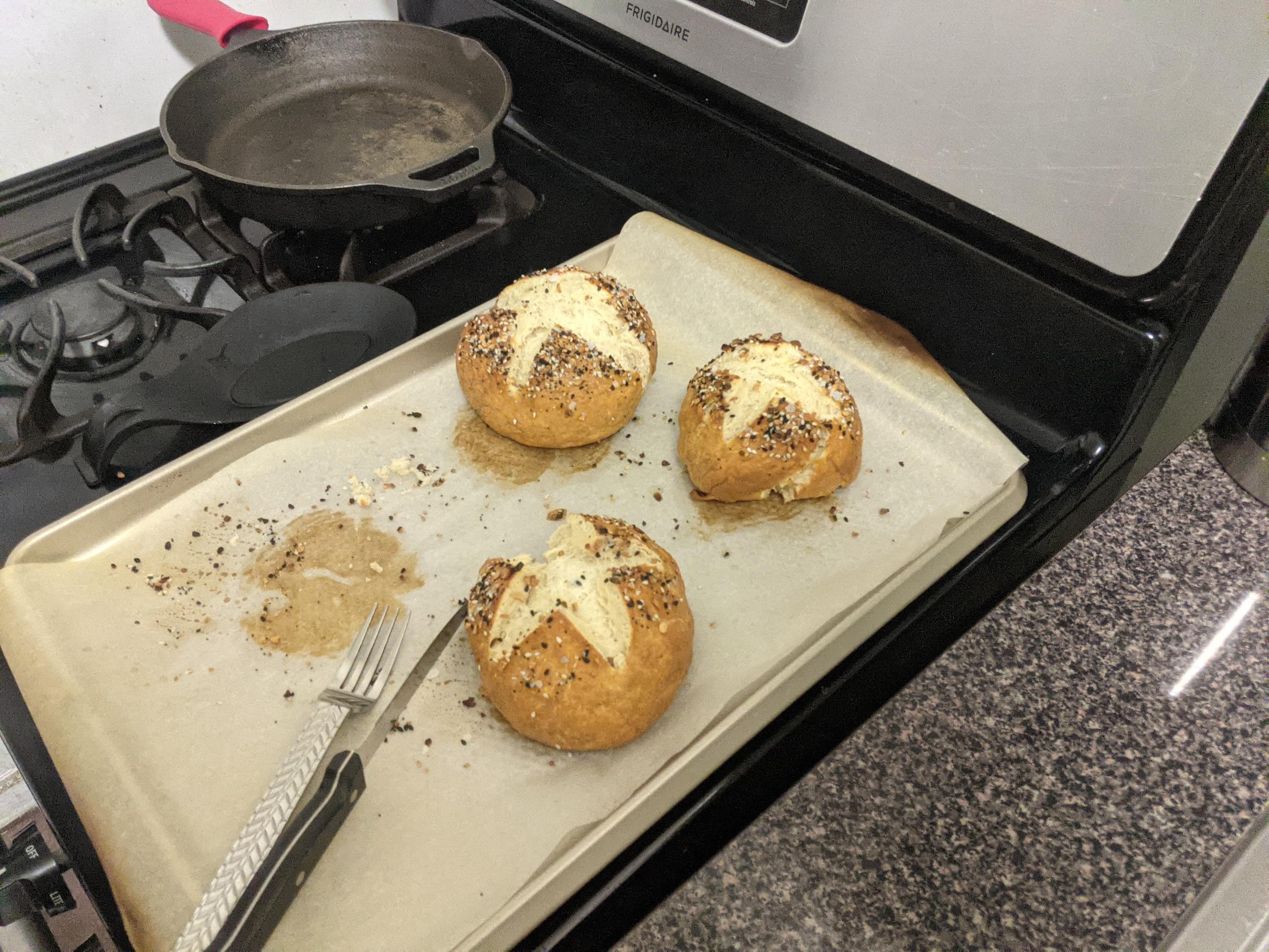 My second time making pretzel buns and it turned out solo much better! | Scrolller