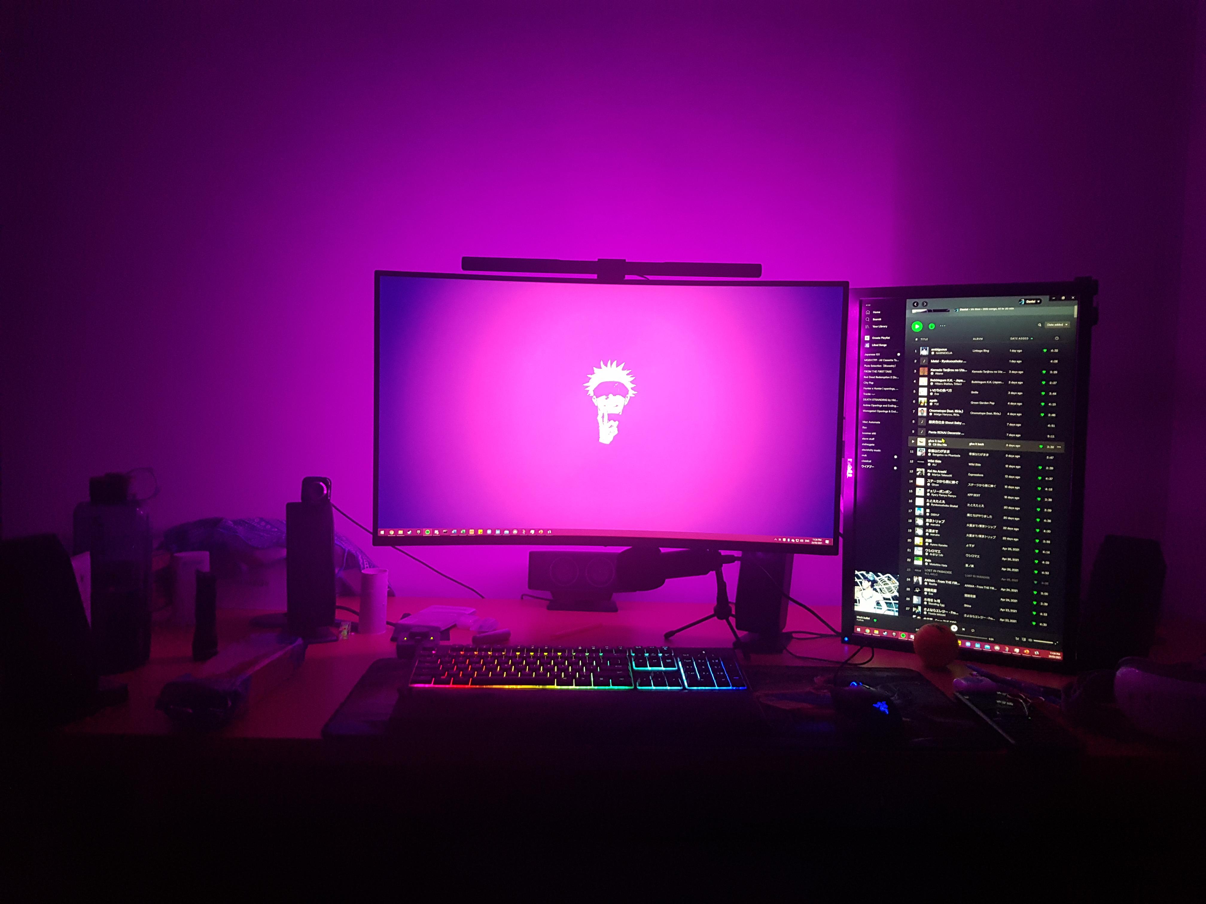 My setup..feels pretty much complete. Any advice? | Scrolller