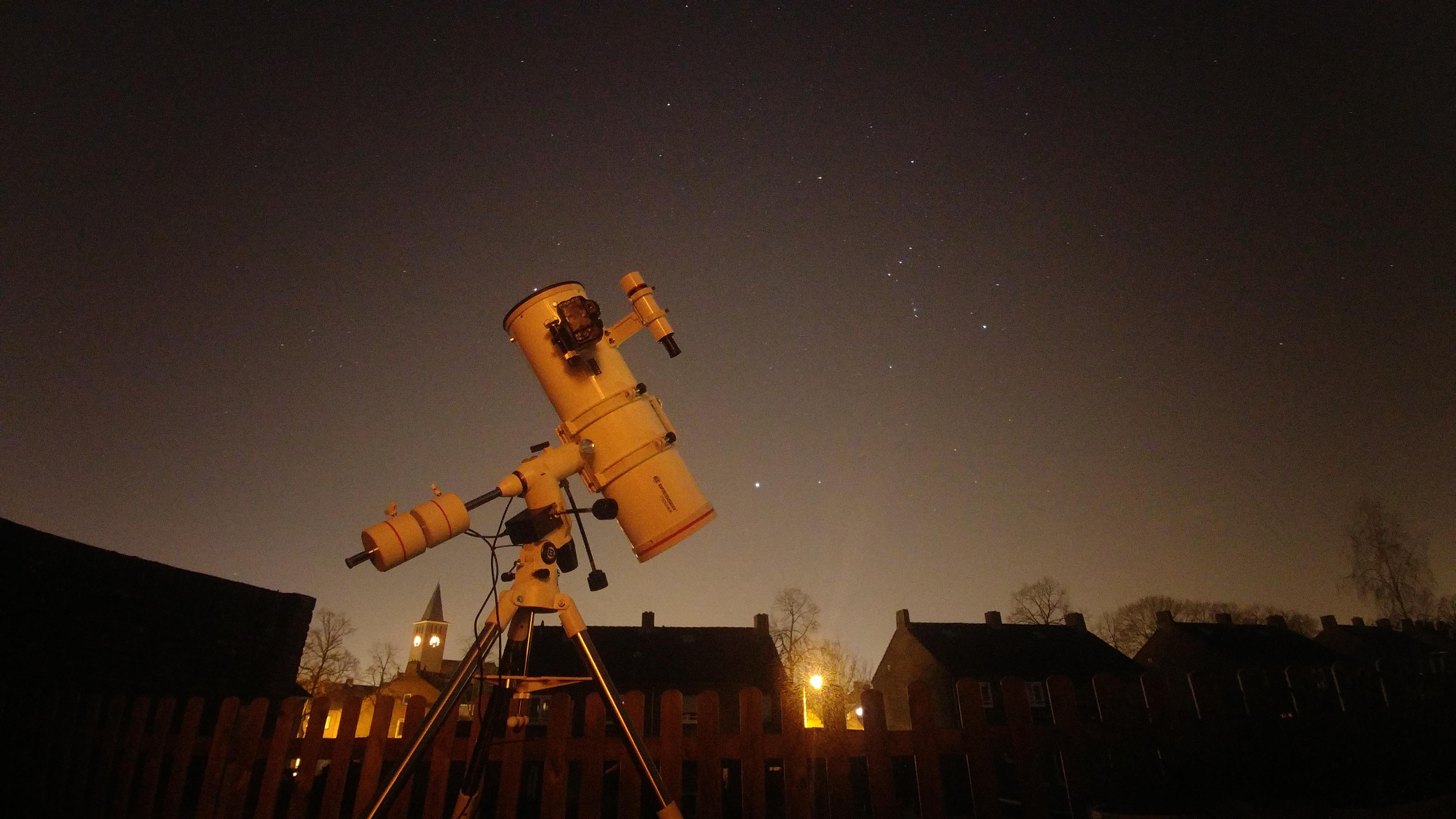 My setup tonight. Clear skies! | Scrolller