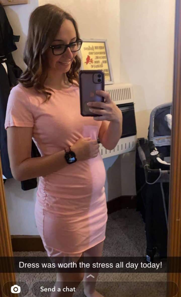 My Sexy And Pregnant Sister Showing Off Her Dress 19 Scrolller