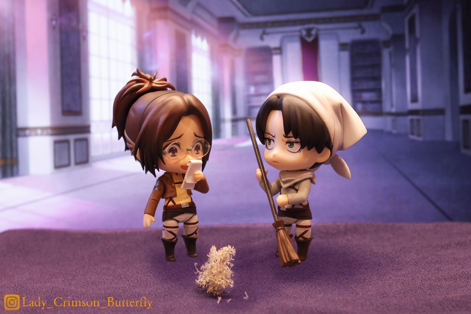 My sister got Levi, so I got myself Hange :D | Scrolller