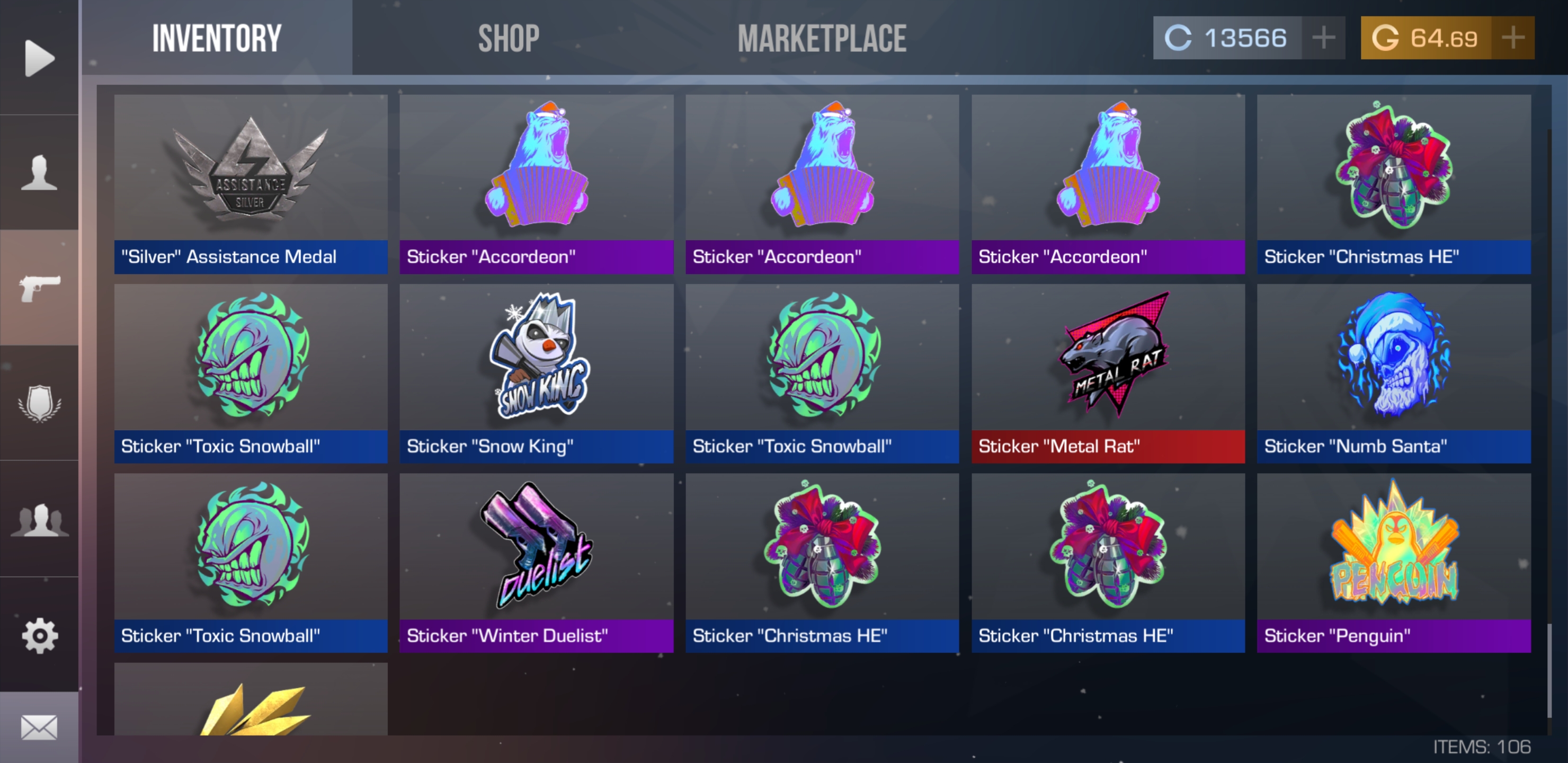 My Sticker Collection (Gold Pass) | Scrolller