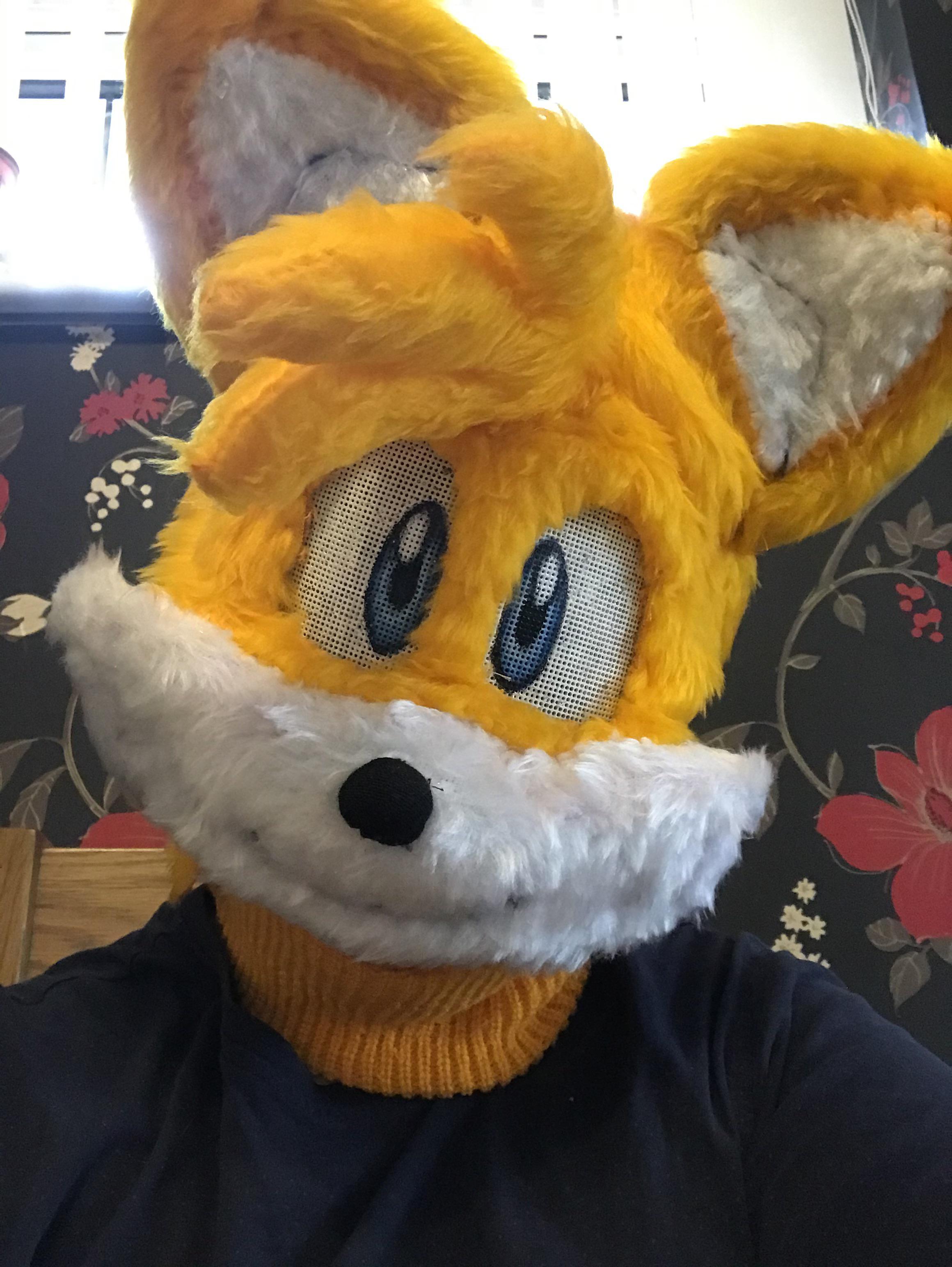 My Tails the Fox fursuit head :3 | Scrolller