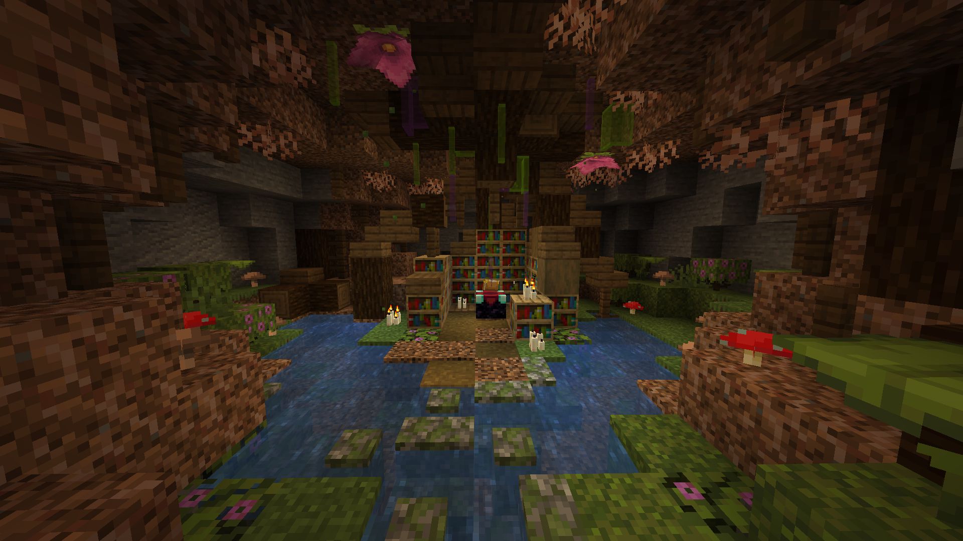 My take on a custom magical enchanting station beneath a magical tree. (Snapshot) | Scrolller