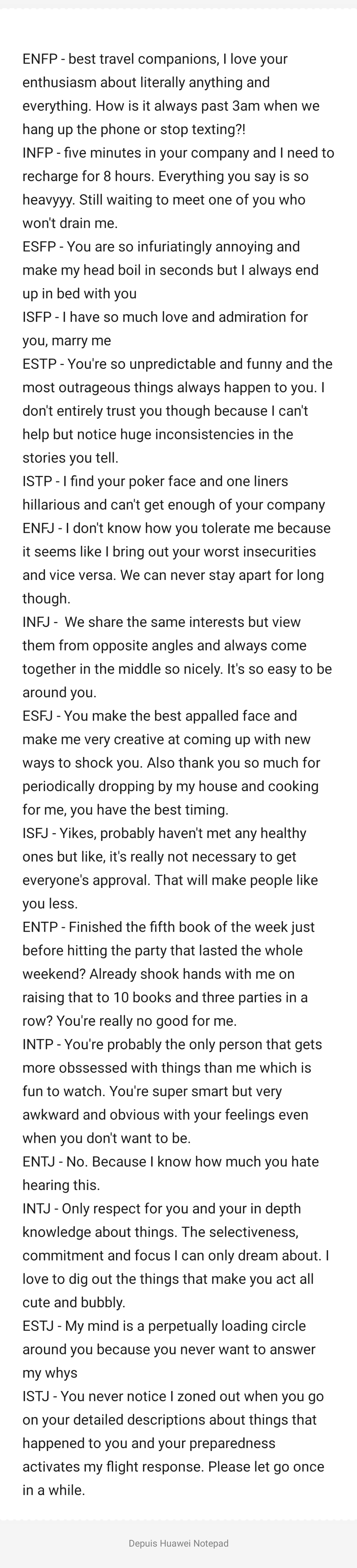 My thoughts on the types ️ | Scrolller