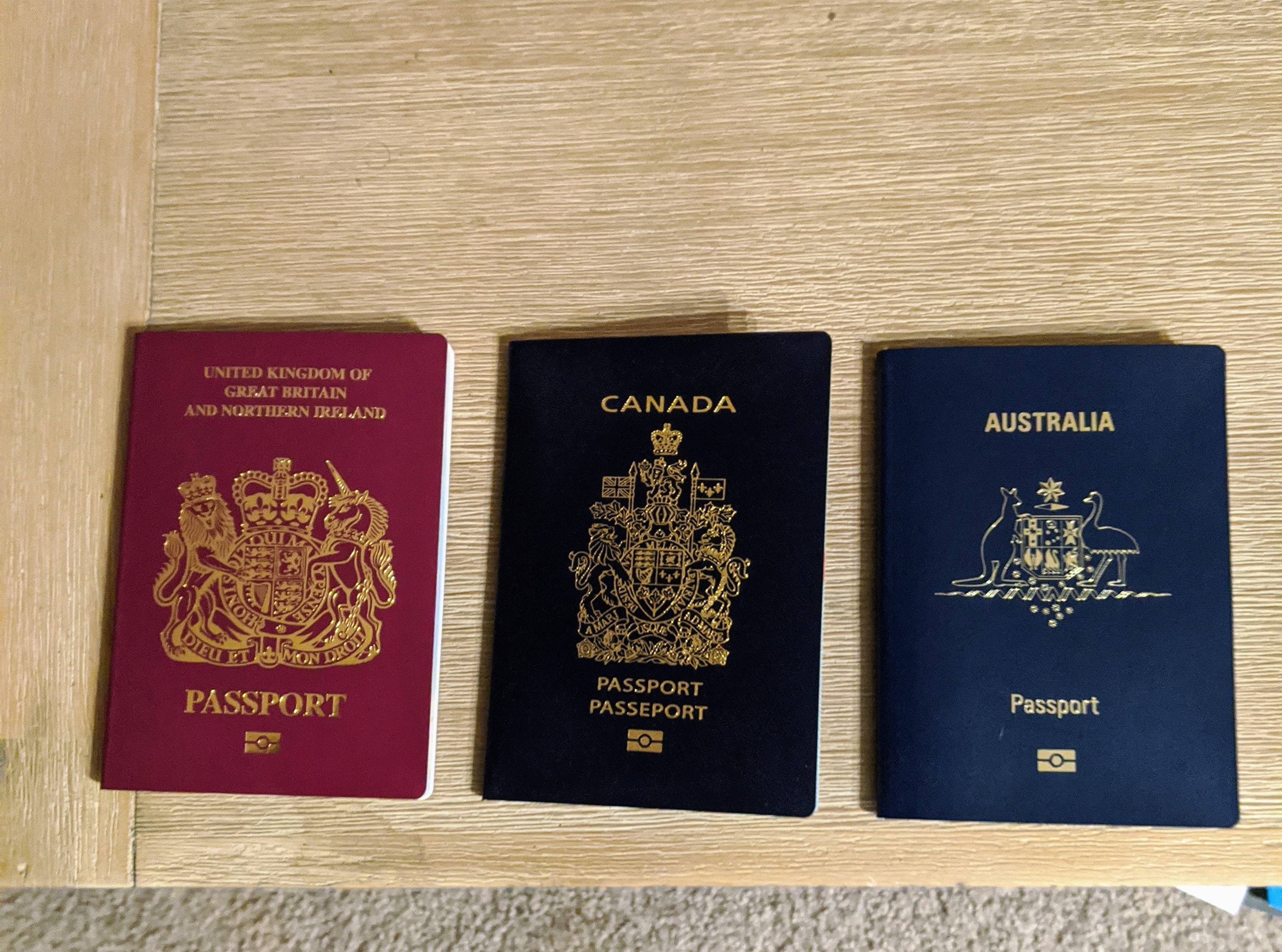My three passports | Scrolller